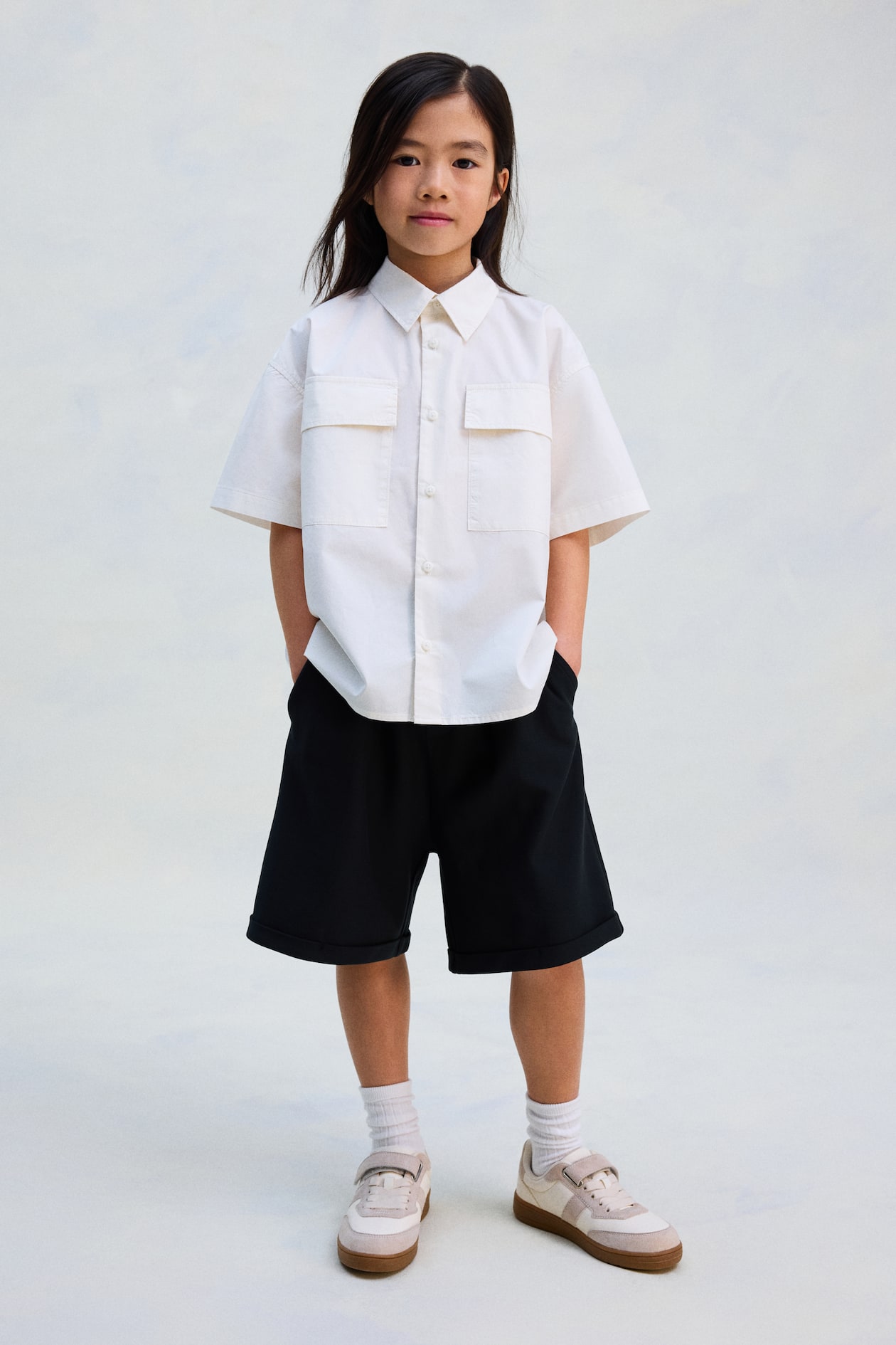 Loose-Fit Jersey Shorts - Black - Kids | H&M US