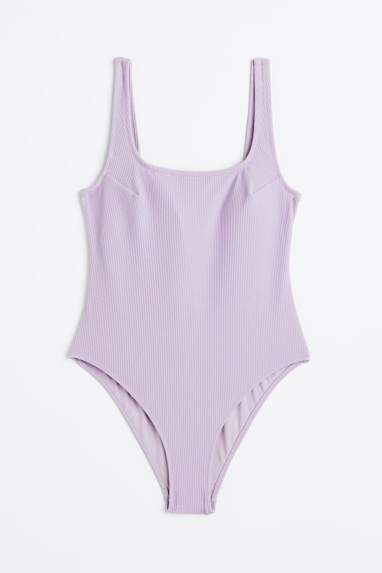 Traje de baño High leg - Lila - Ladies | H&M MX
