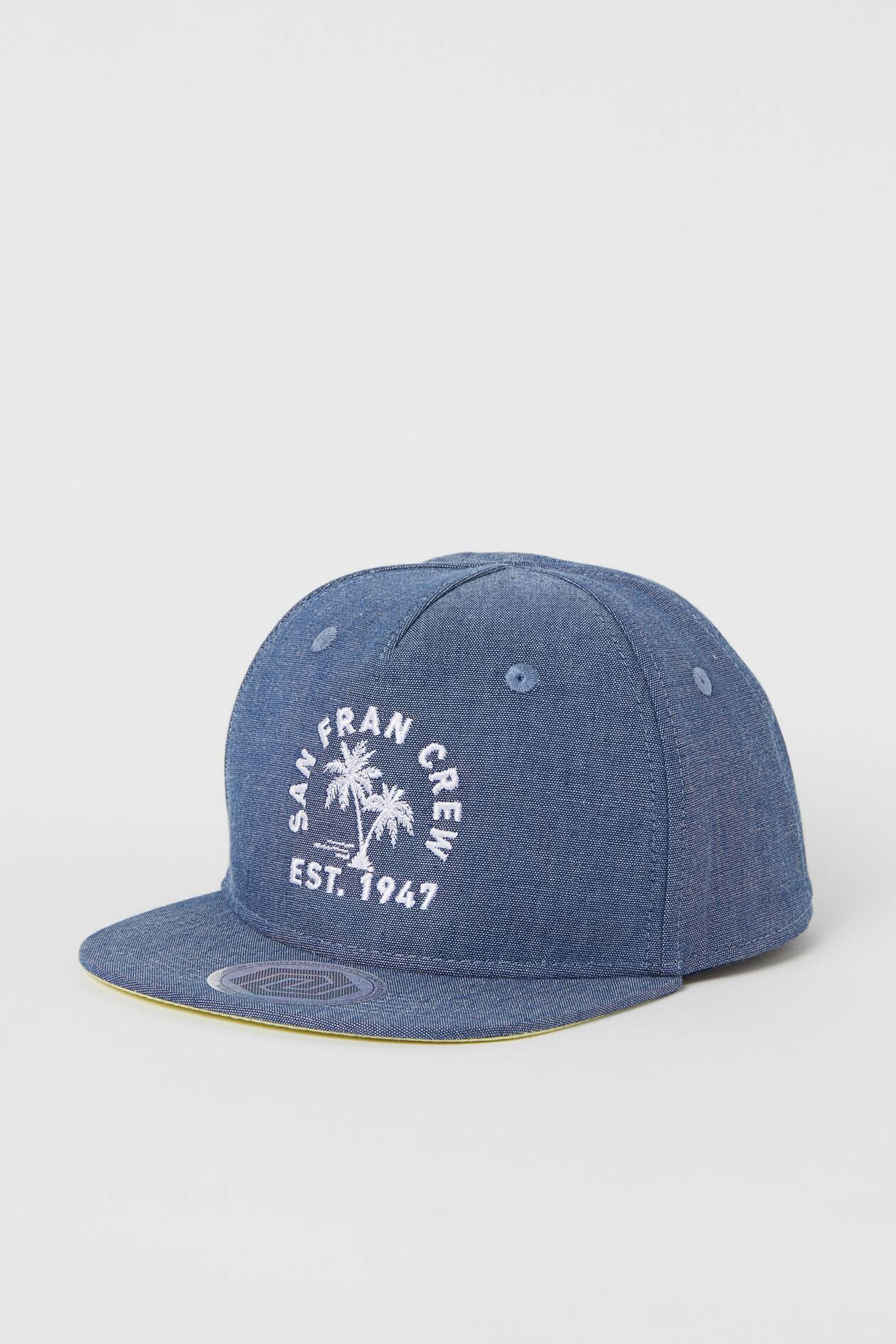 Gorra con motivo - Azul/San Fran Crew - NIÑOS | H&M ES