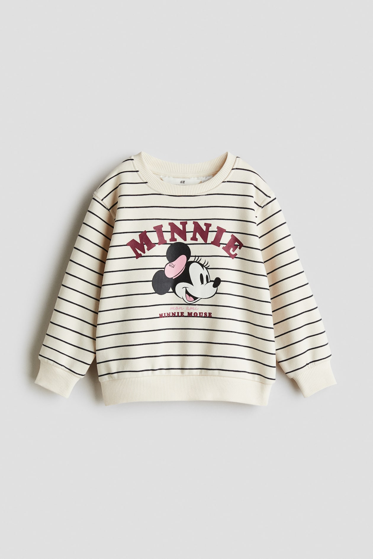 White/Minnie Mouse Sweatshirt with Motif for kids | H&M CA