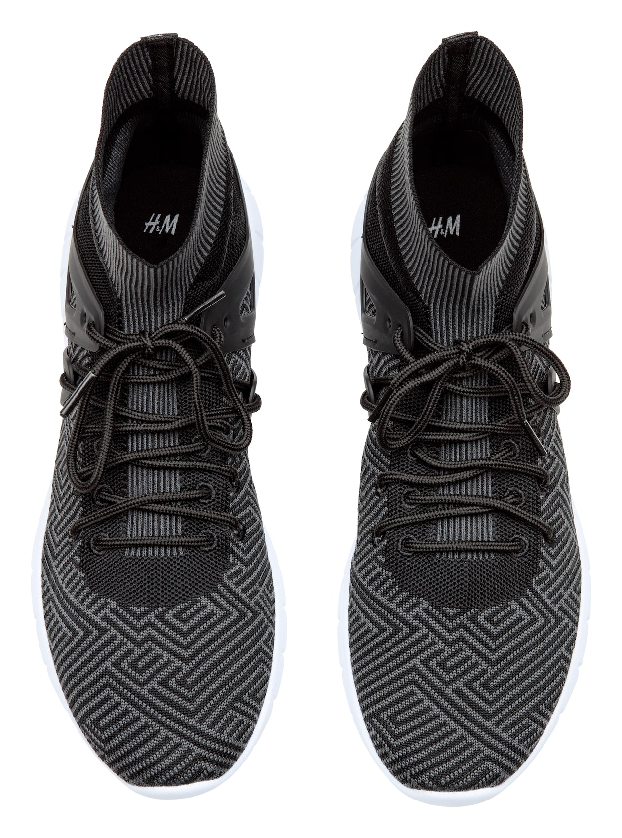 Fully-fashioned High Tops - Black - Men | H&M US