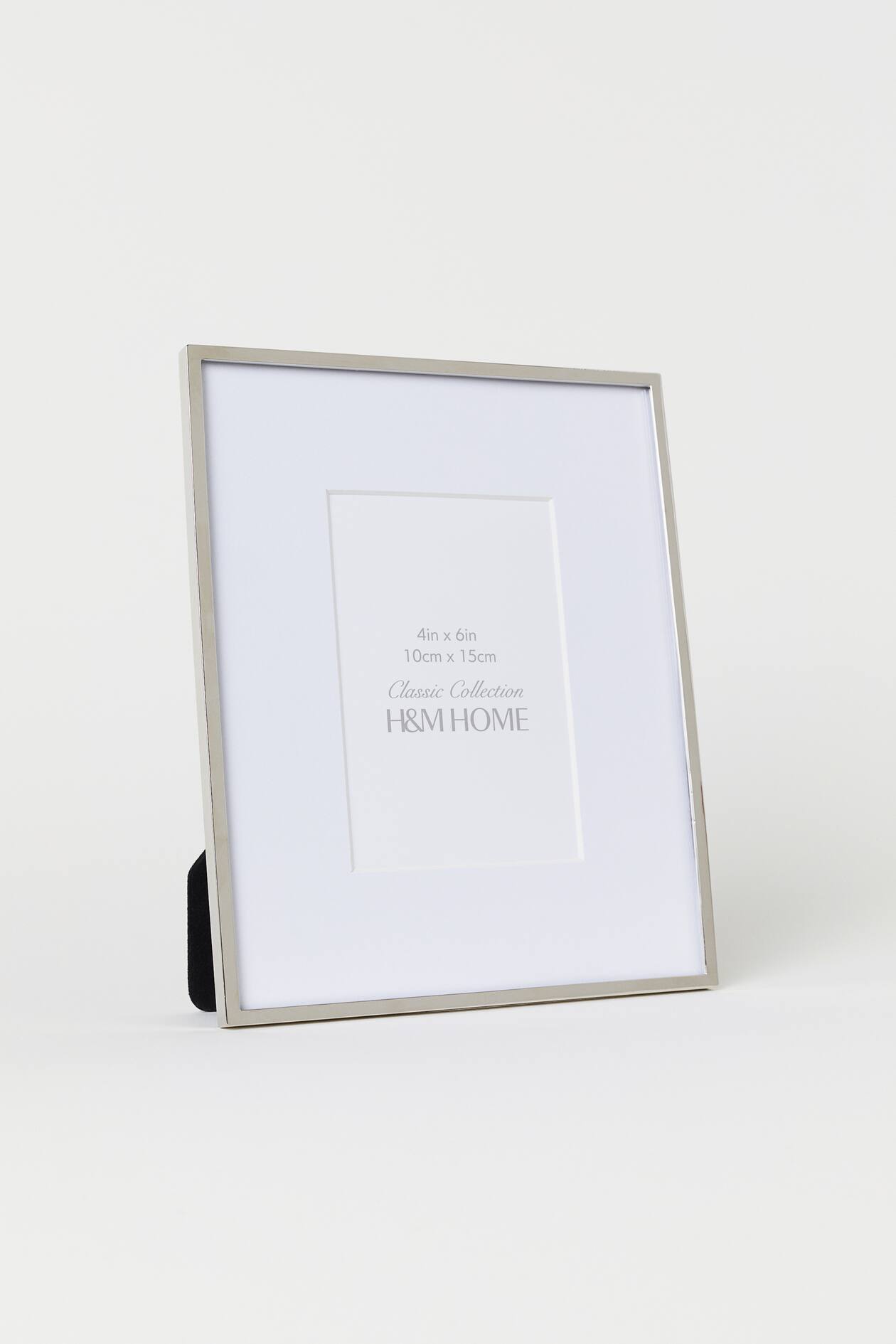 Metal Frame - Silver-colored/clear glass - Home All | H&M CA