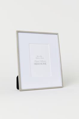 Metal Frame - Silver-colored/clear glass - Home All | H&M CA
