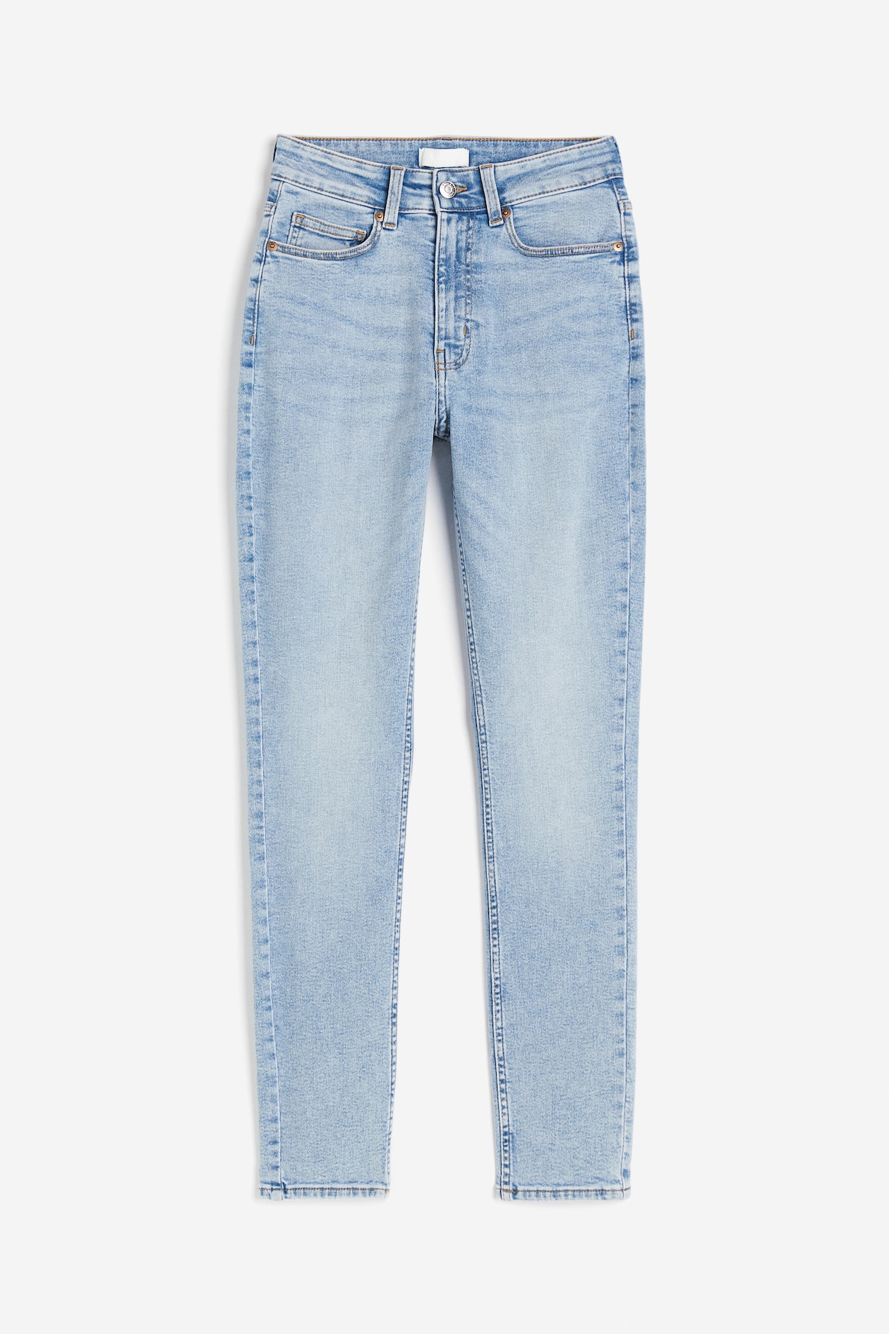 Skinny High Jeans - Light denim blue - Ladies | H&M MY