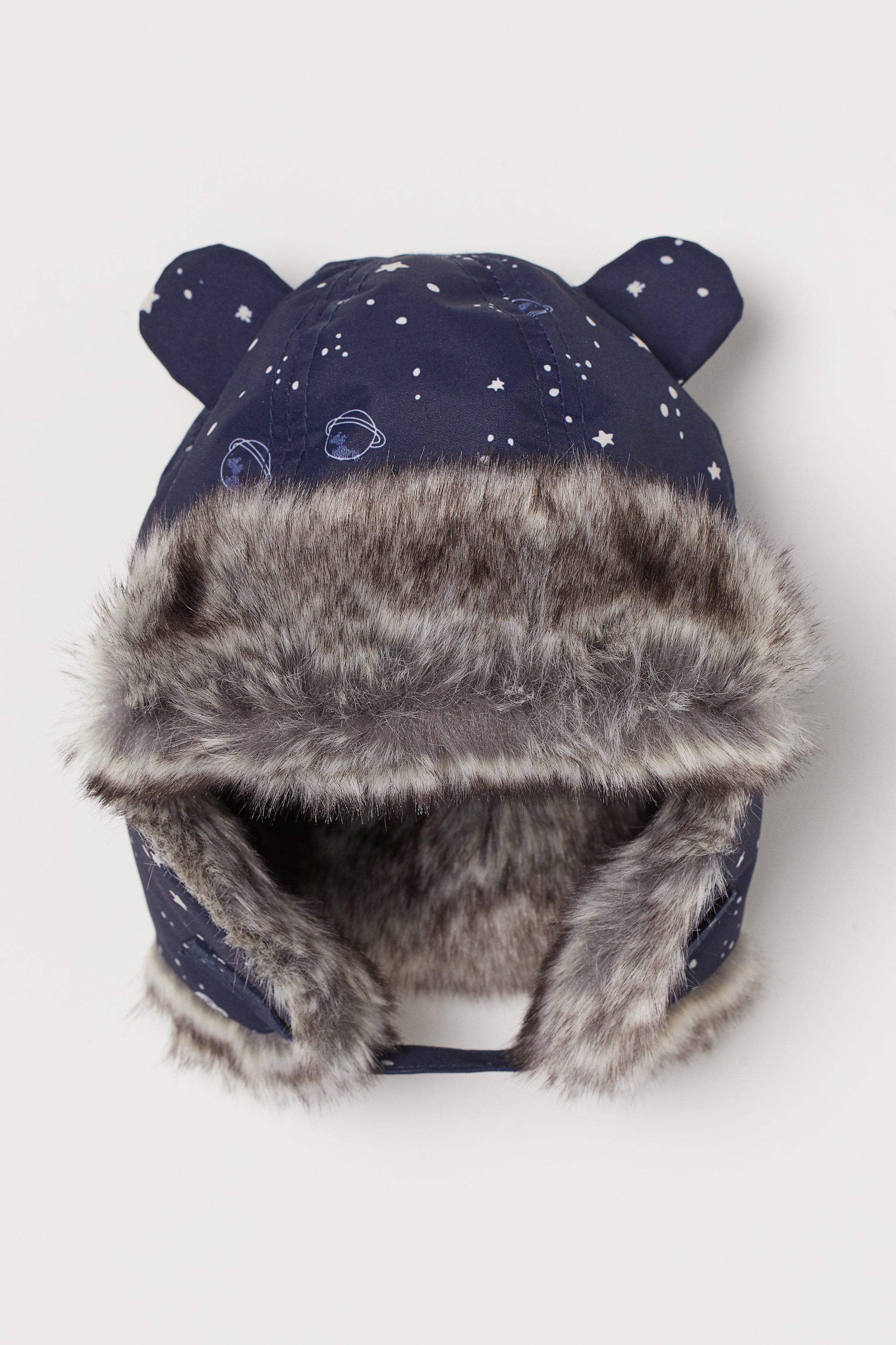 Water-repellent hat - Dark blue/Space - Kids | H&M HK