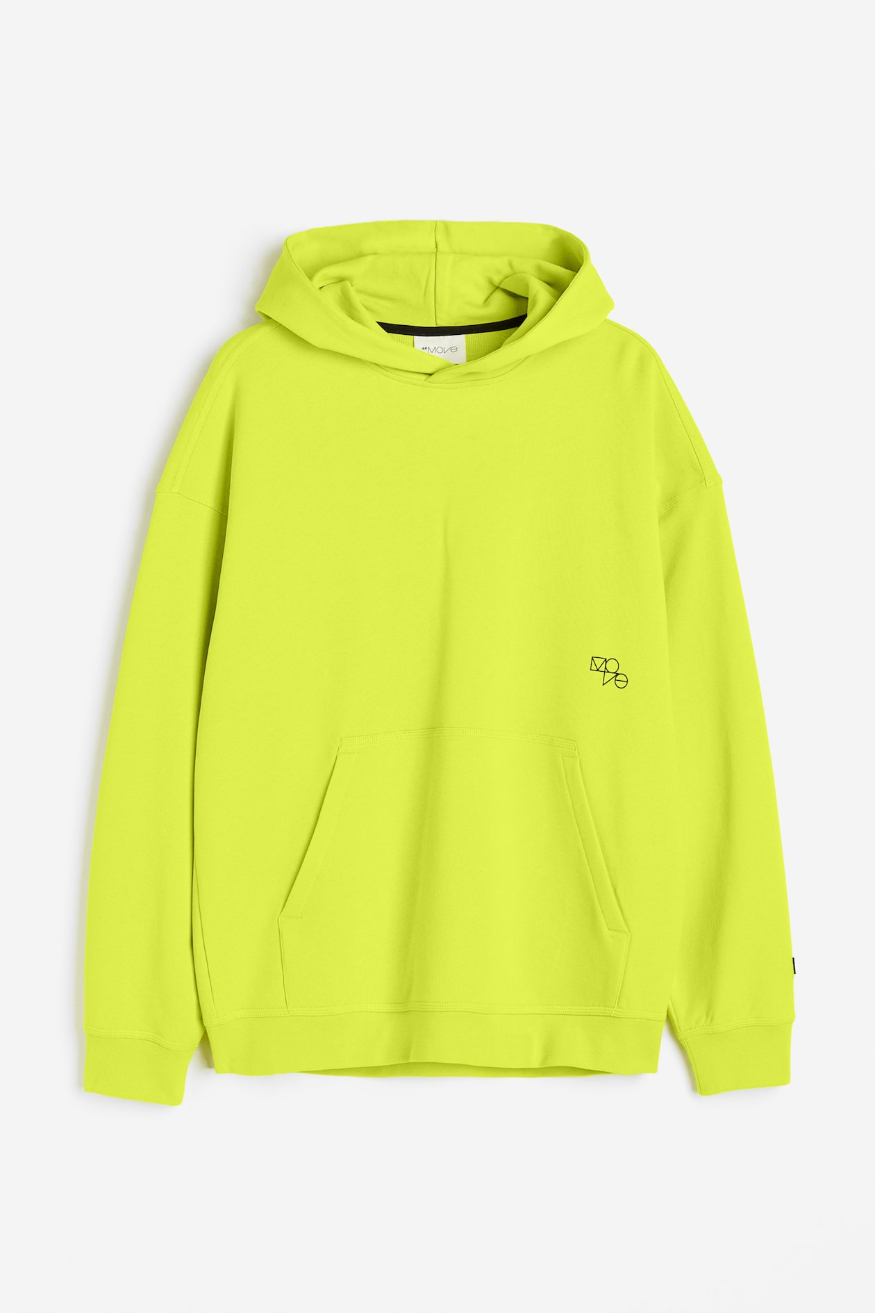 DryMove™ Loose Fit Training Hoodie - Neon green - Men | H&M AU