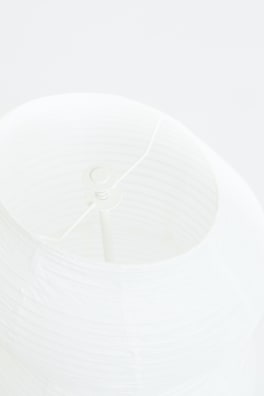 Rice Paper Floor Lamp - White - Home All | H&M US