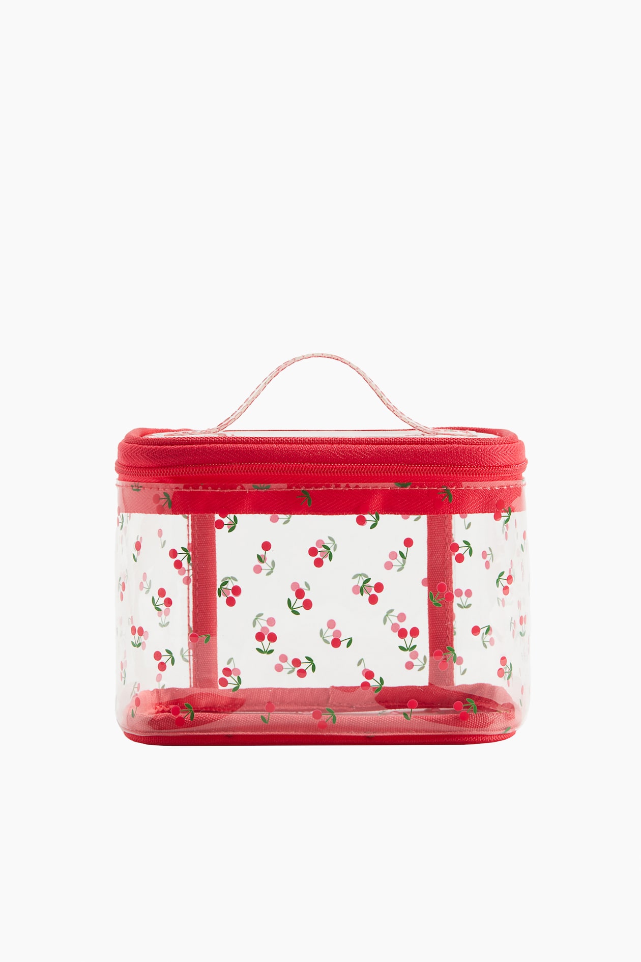 Portfard pătrat cu motive - Roșu/cireșe - Beauty all | H&M RO