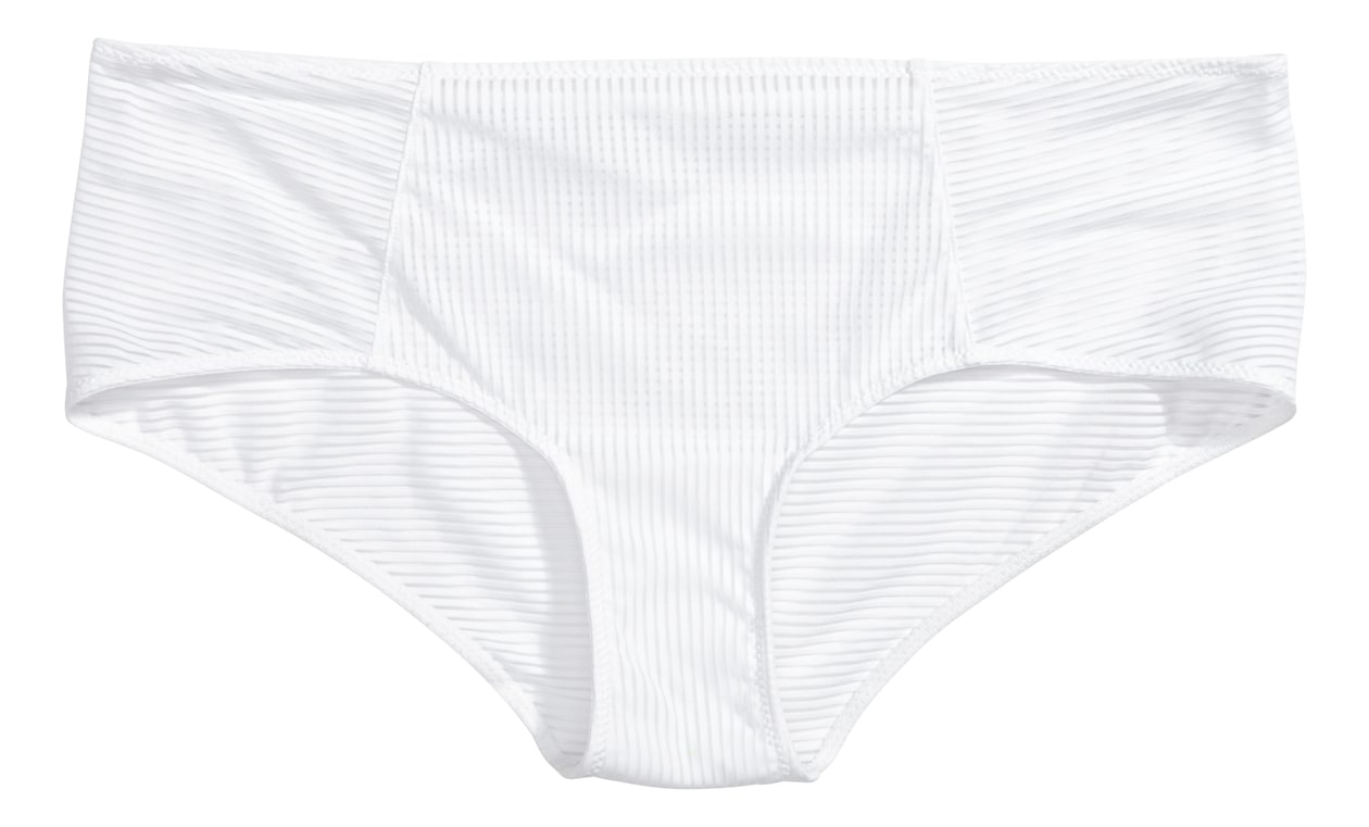 Microfiber Hipster Briefs - White - Ladies | H&M US