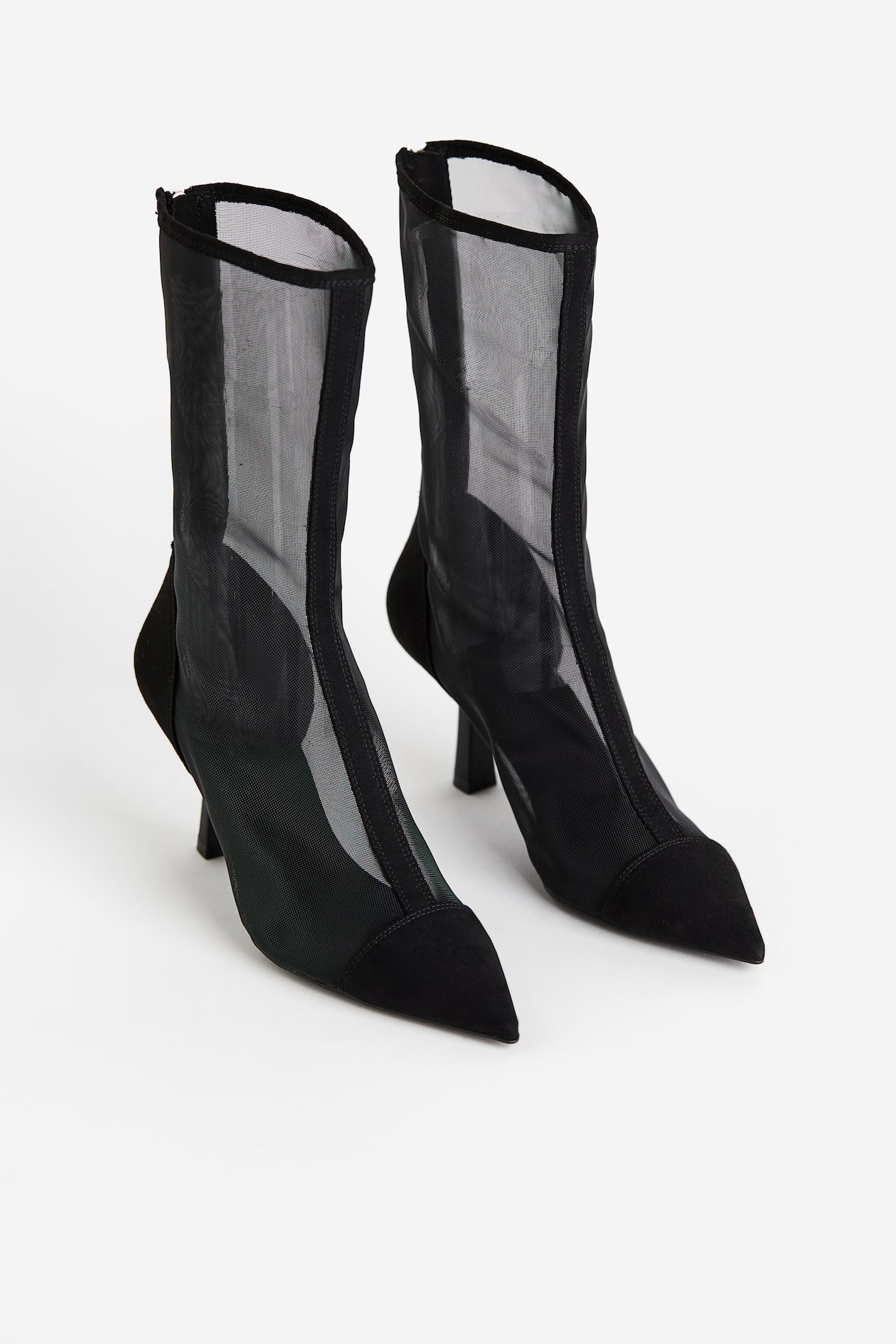 Mesh sock boots - Black - Ladies | H&M GB