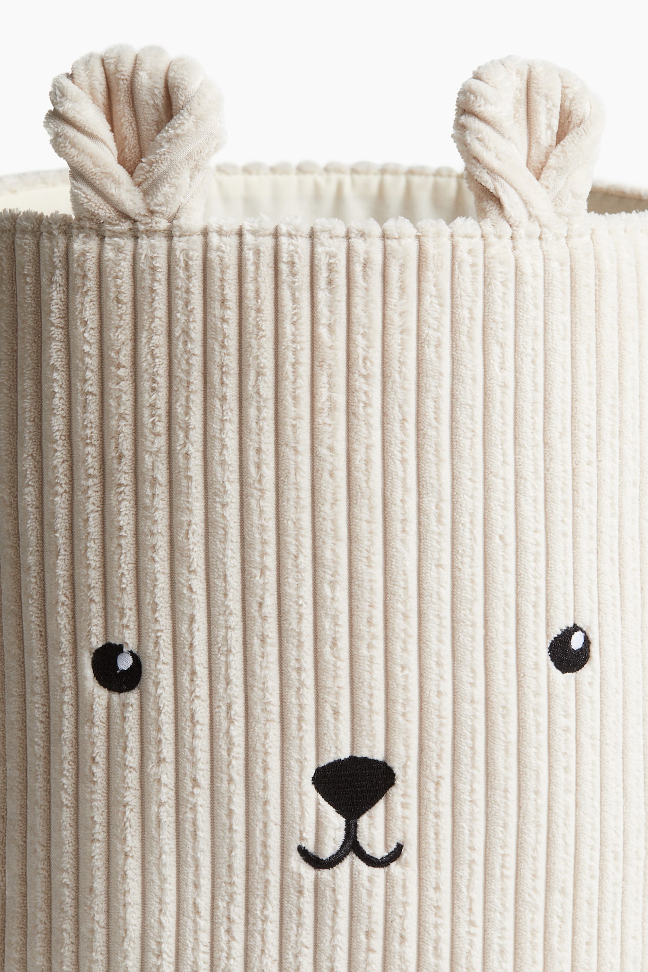 Jumbo Cord Storage Basket - Light beige - Home All | H&M US