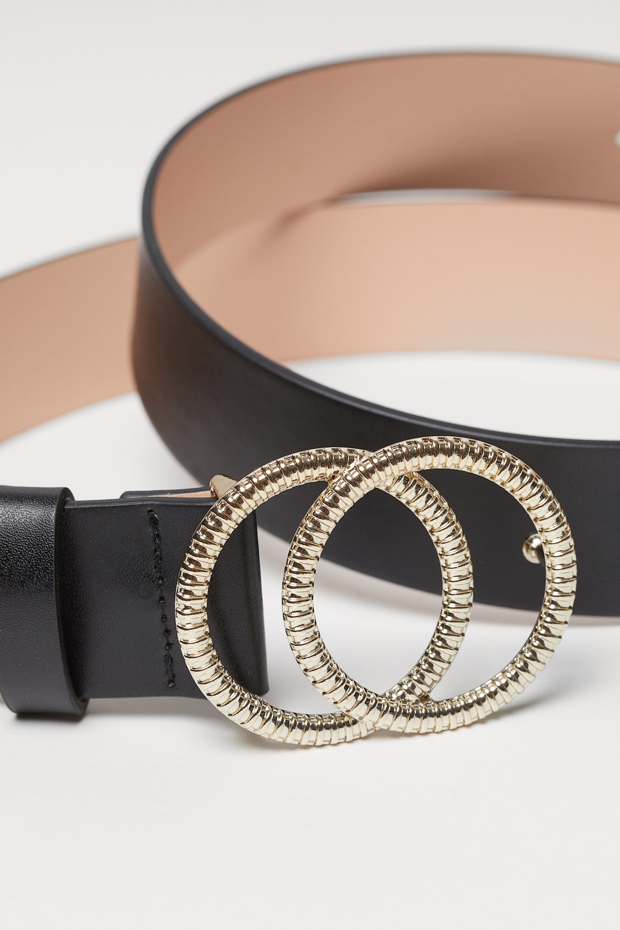 Cinturón ancho - Negro - MUJER | H&M ES