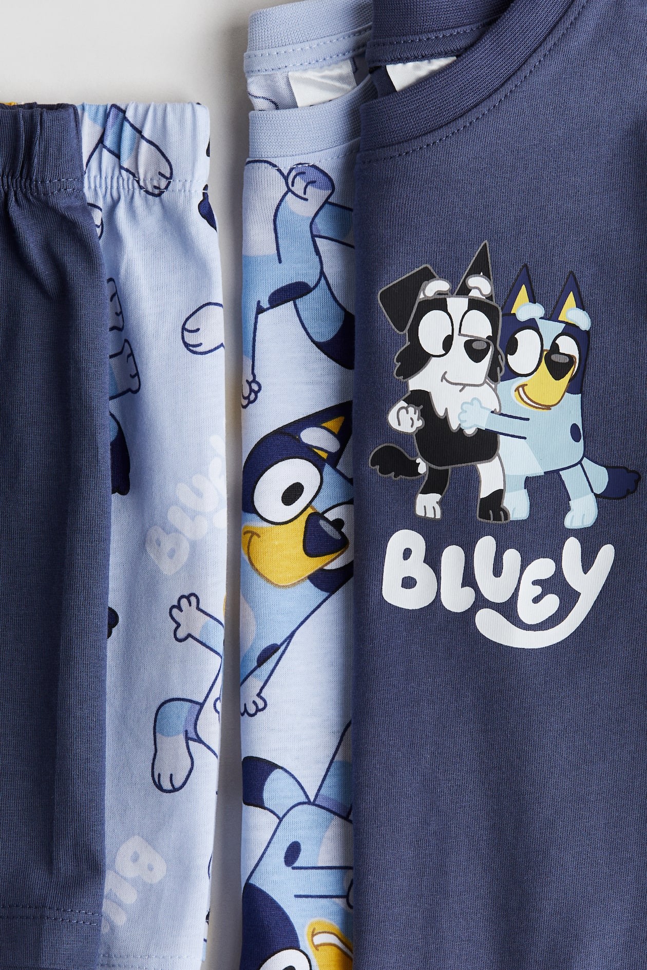Blue/Bluey 2-pack printed pyjamas for kids | H&M IN
