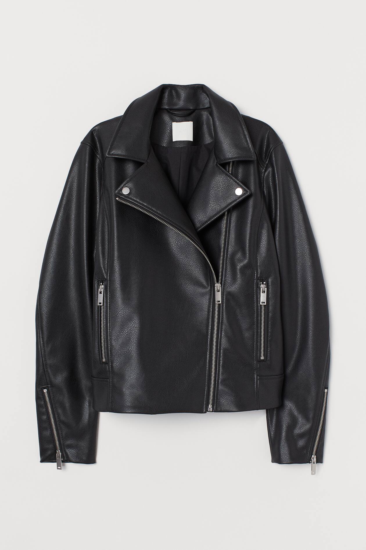 Biker jacket - Black - Ladies | H&M GB