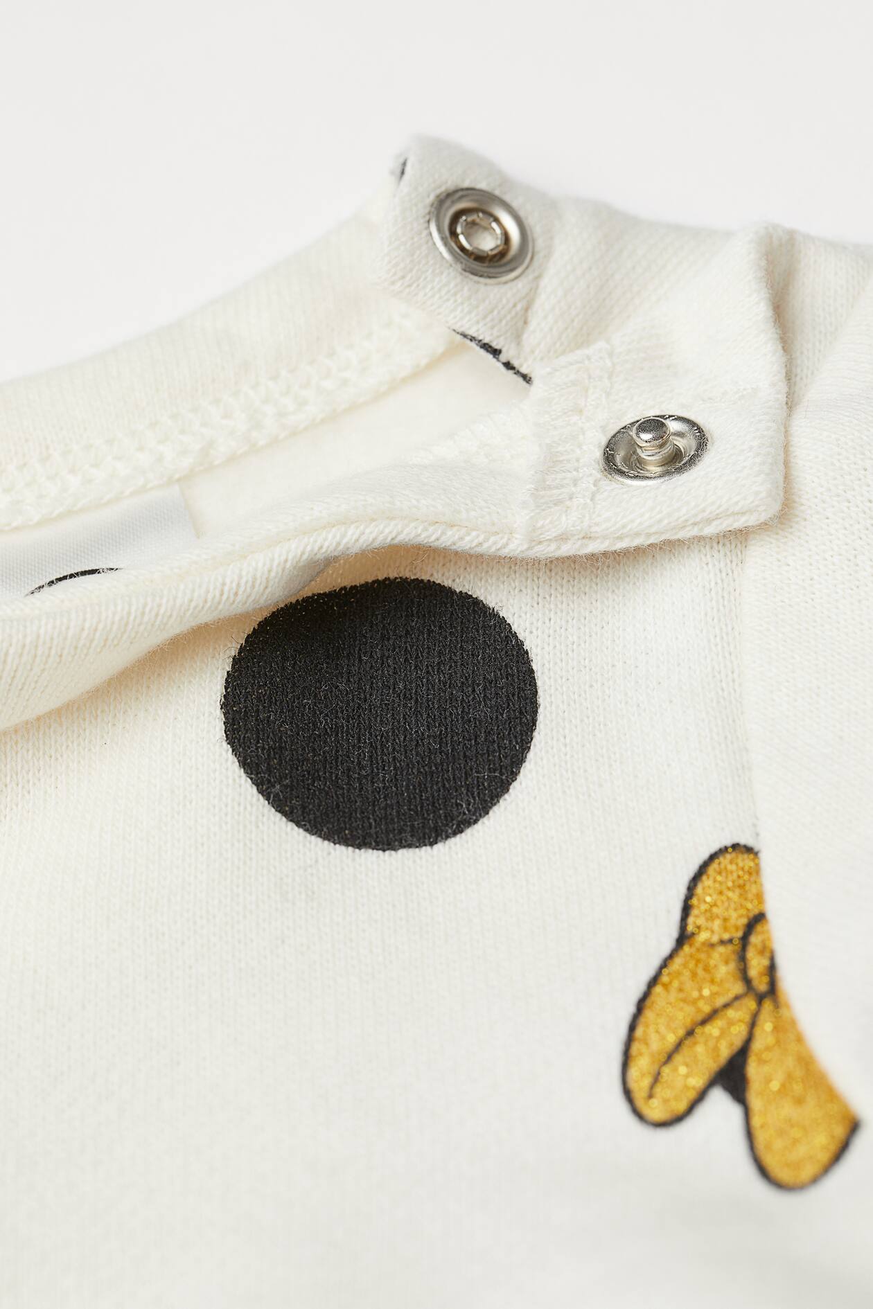 3-piece Set - Natural white/Minnie Mouse - Kids | H&M CA