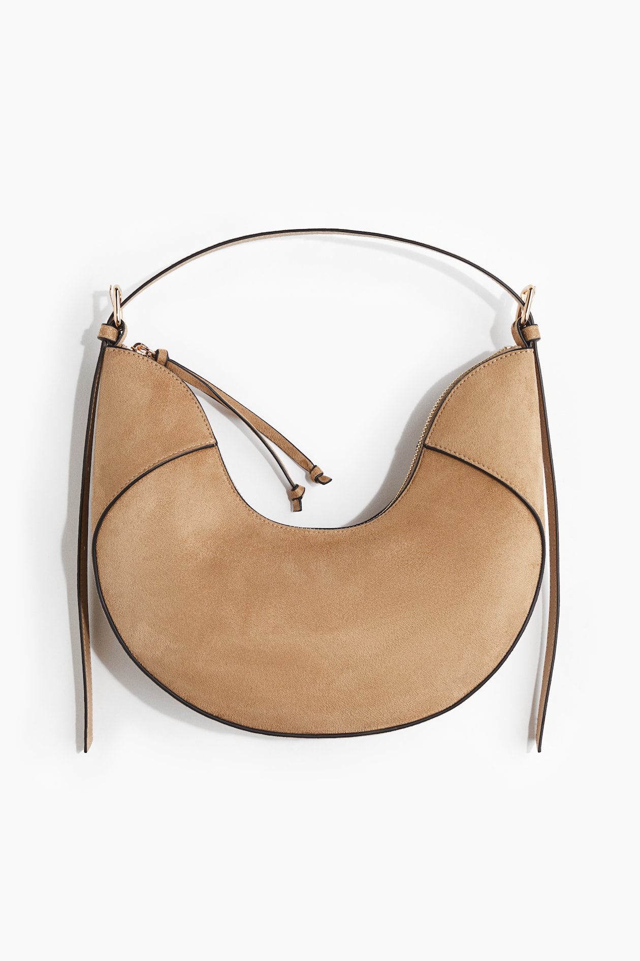 Women's Beige U-Shaped Shoulder Bag | H&M CA