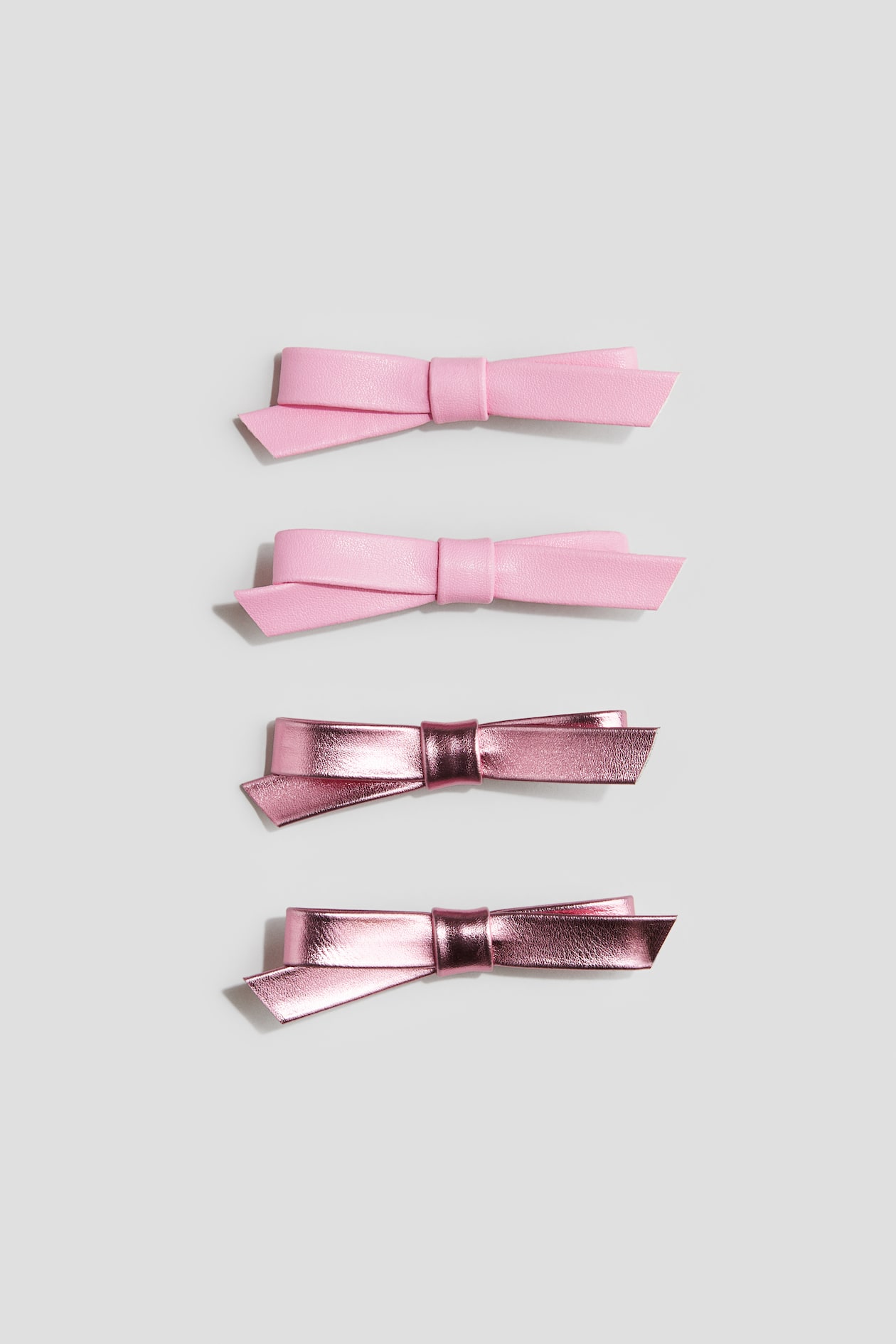 Pink 4-pack Hair Clips for kids | H&M US