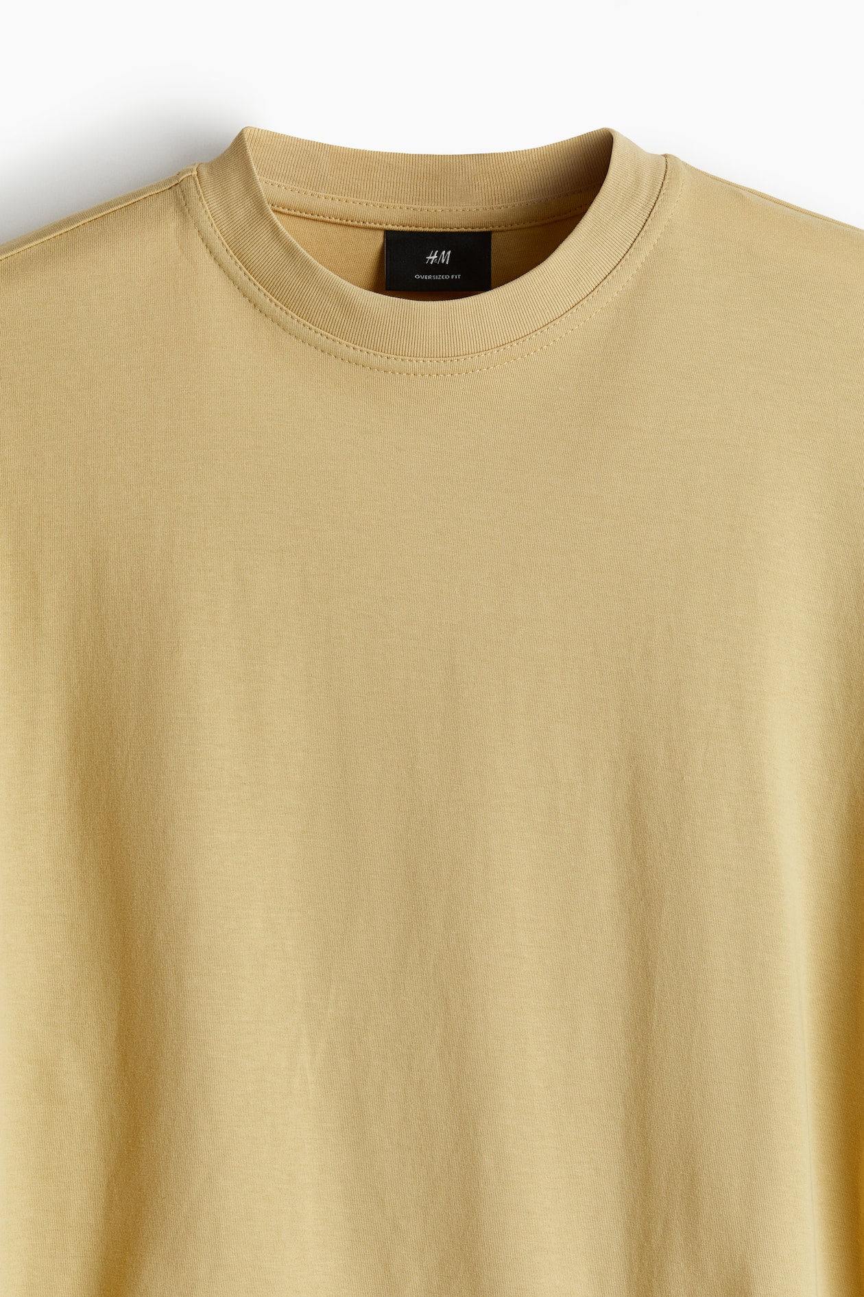 Men’s Yellow Oversized Fit T-shirt | H&M CA