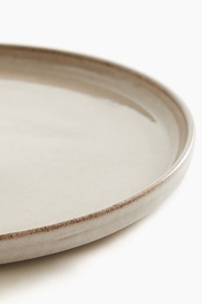 Beige Large stoneware plate at H&M Home | H&M GB