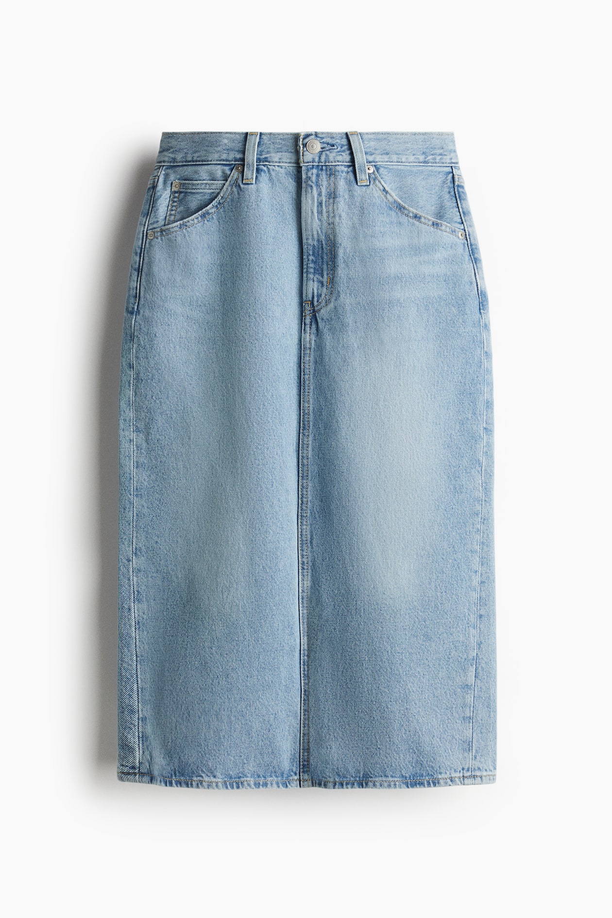 Hr Back Slit Skirt Riveting Clean Hem - Riveting Clean Hem - Levi's ...