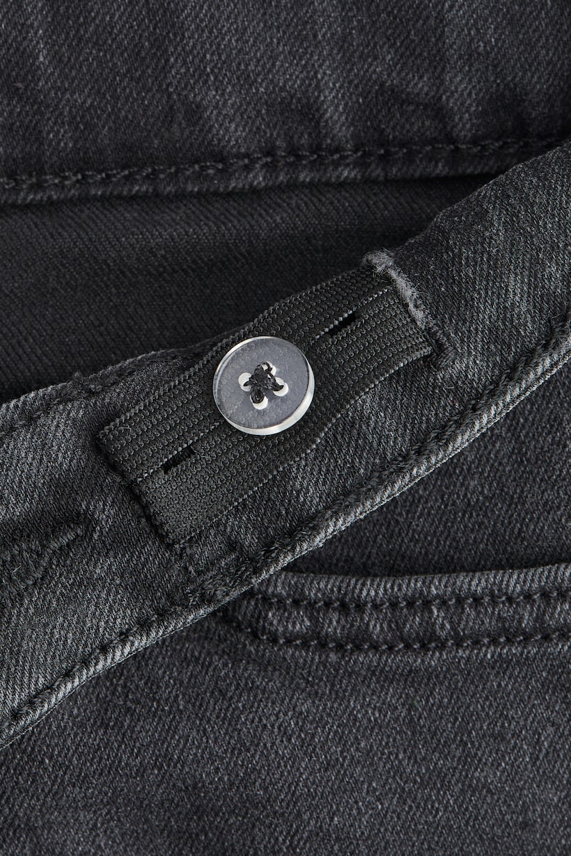 Superstretch Wide Leg Jeans - Denim black - Kids | H&M US