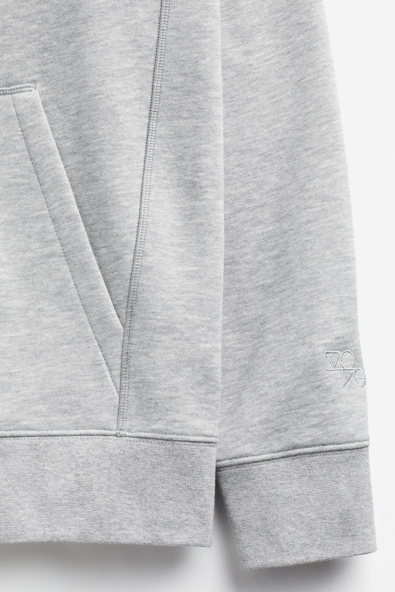 Men’s Light grey marle Regular Fit Activewear Hoodie In DryMove™ | H&M AU