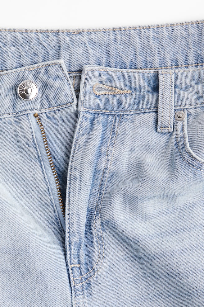 Women's Pale denim blue/color-block Feather Soft Flared Ultra High ...