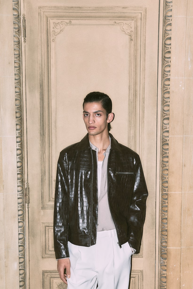 Regular-Fit Crinkled Shirt - Taupe - Men | H&M US