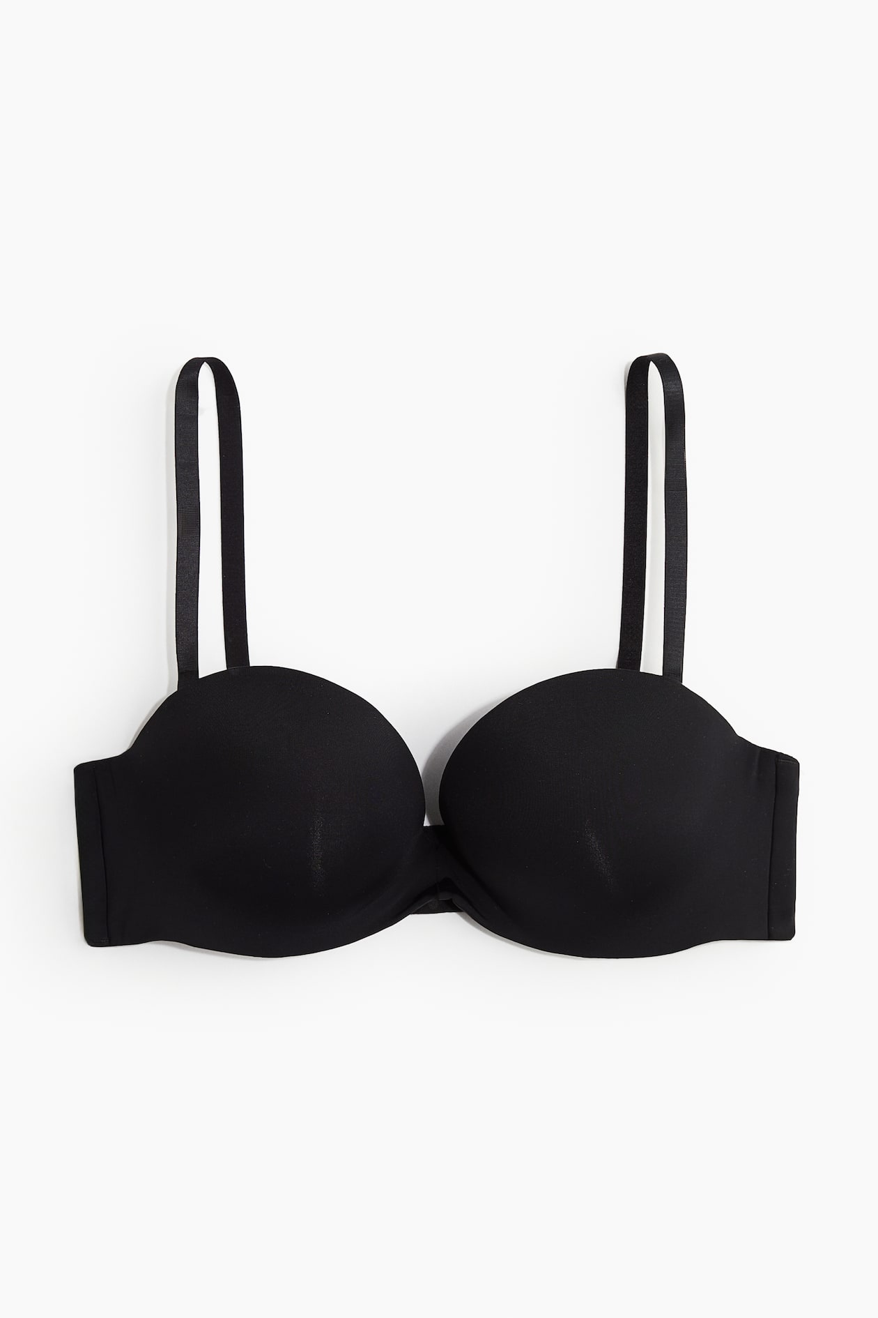 Microfiber Super Push-up Balconette Bra - Black - Ladies | H&M US