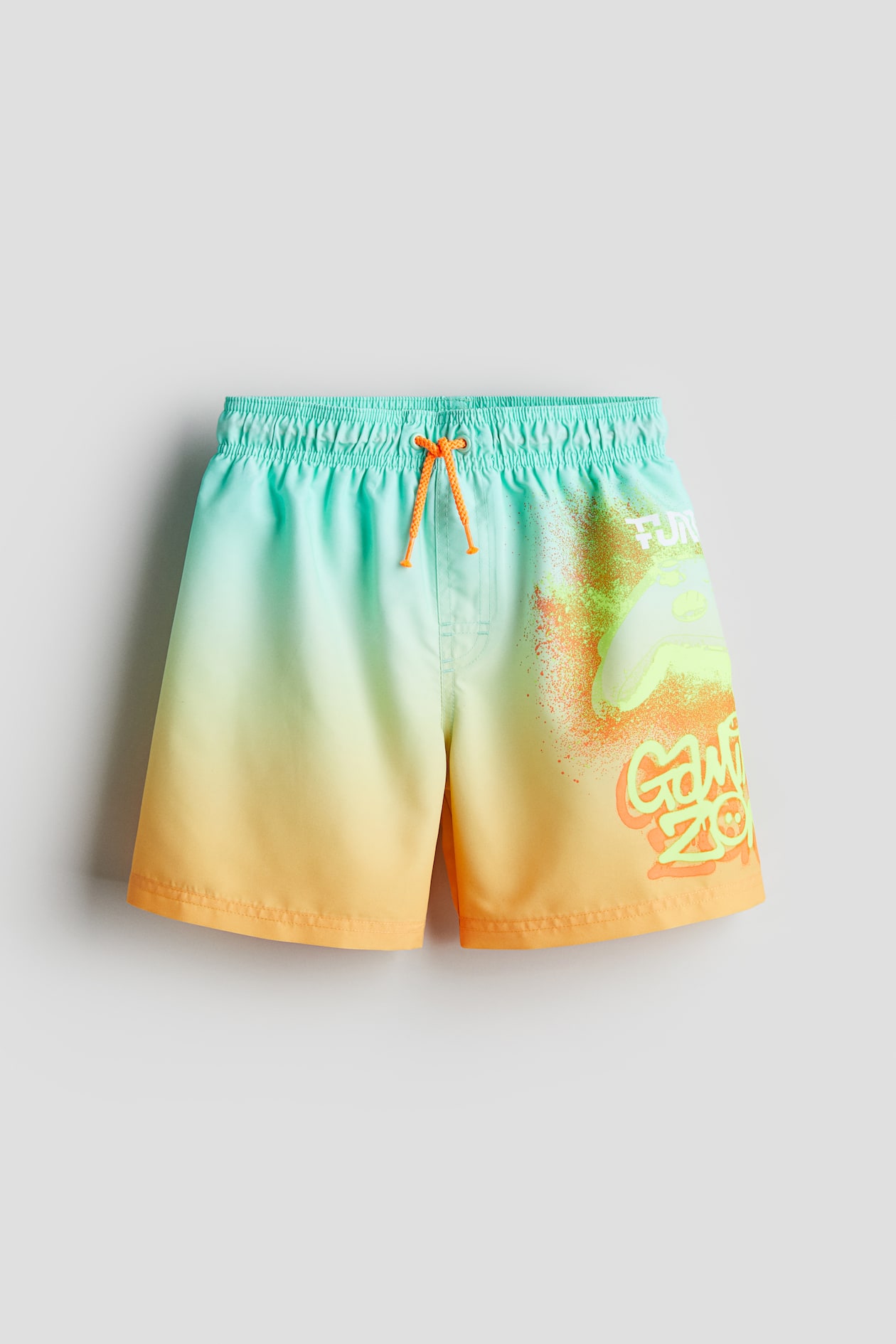 Orange/Gaming Zone Swim Shorts for kids | H&M US