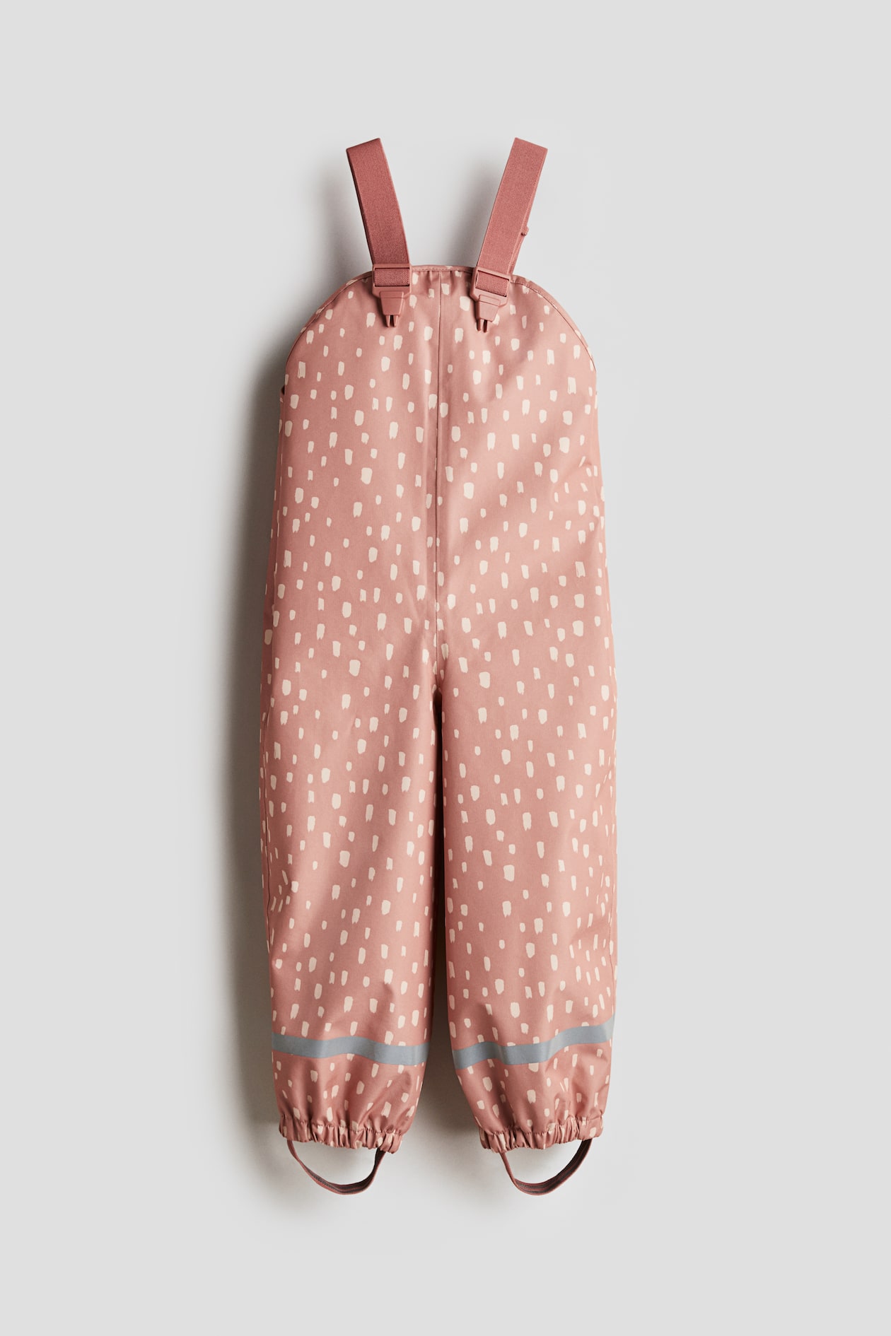 Peach pink/dotted Rain Pants for kids | H&M US