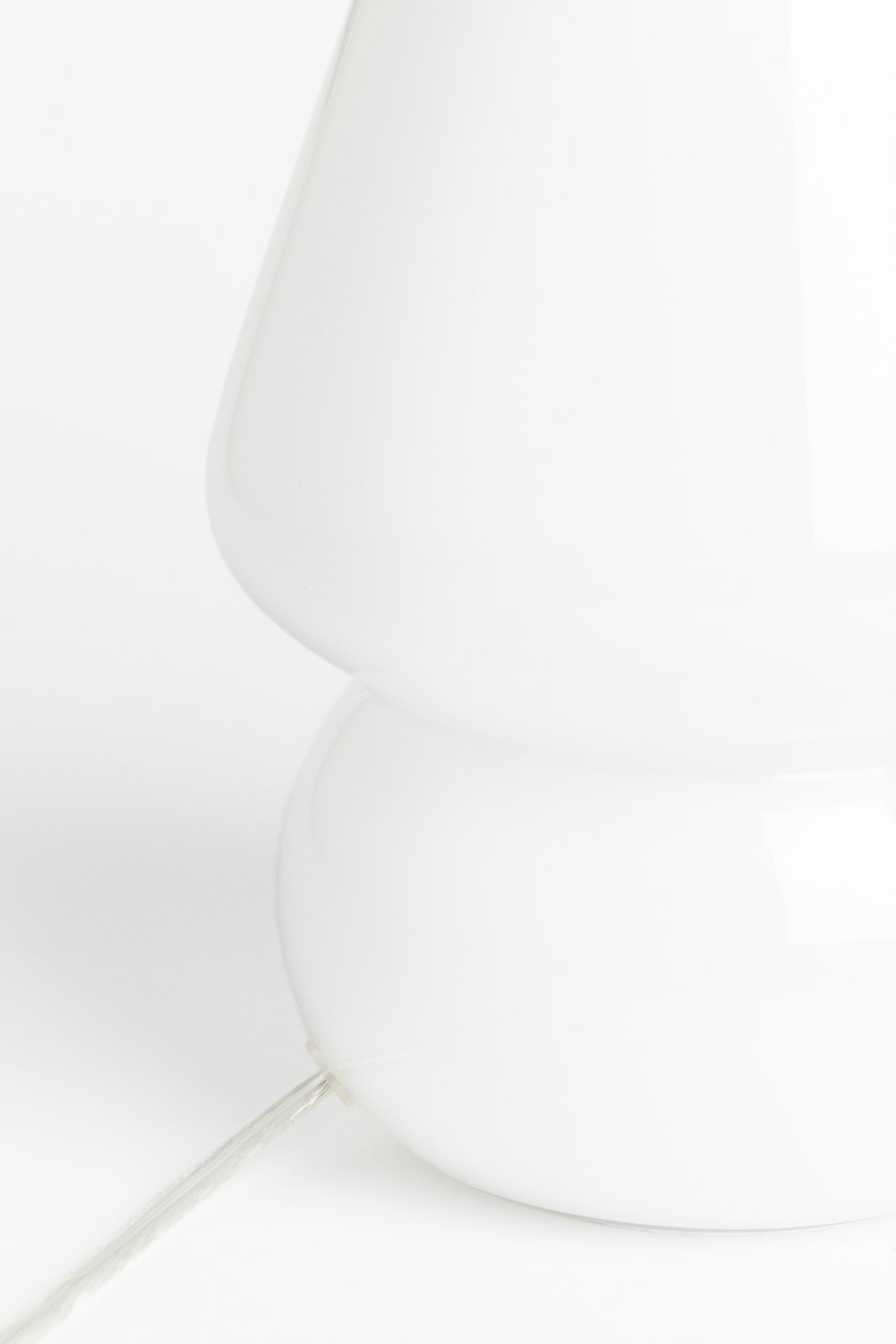 Glass Table Lamp - White - Home All | H&M US
