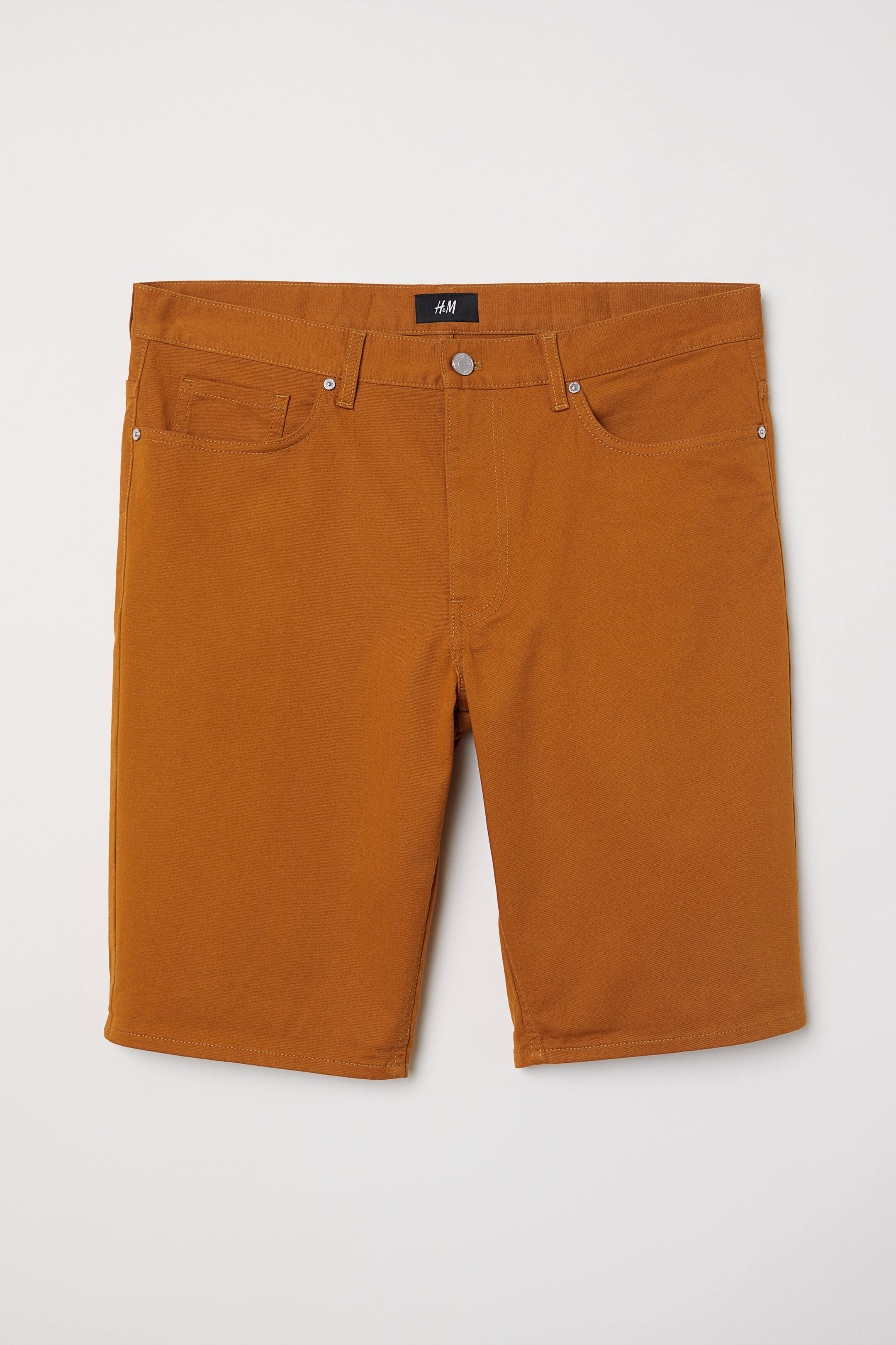 Men’s Ocher Twill Shorts | H&M CA