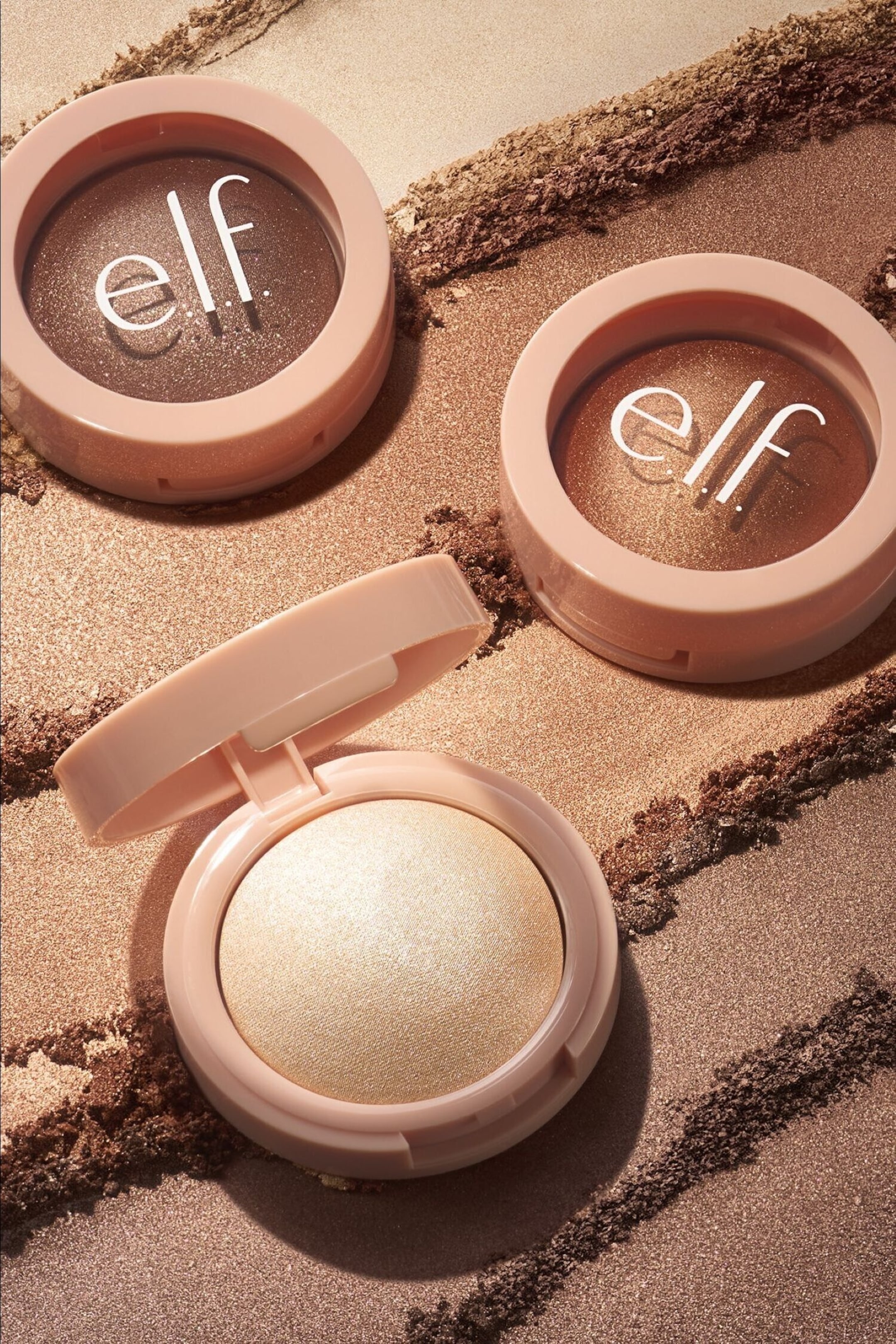 Halo Glow Silky Powder Highlighter - Prosecco Poppin' - e.l.f. - Beauty ...
