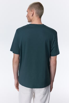 Playera Regular Fit - Azul cerceta oscuro - Men | H&M MX