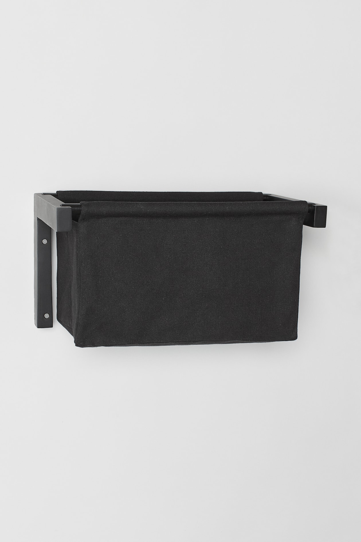 Canvas wall storage basket - Black - Home All | H&M GB
