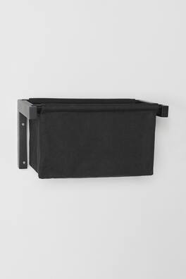 Canvas wall storage basket - Black - Home All | H&M GB
