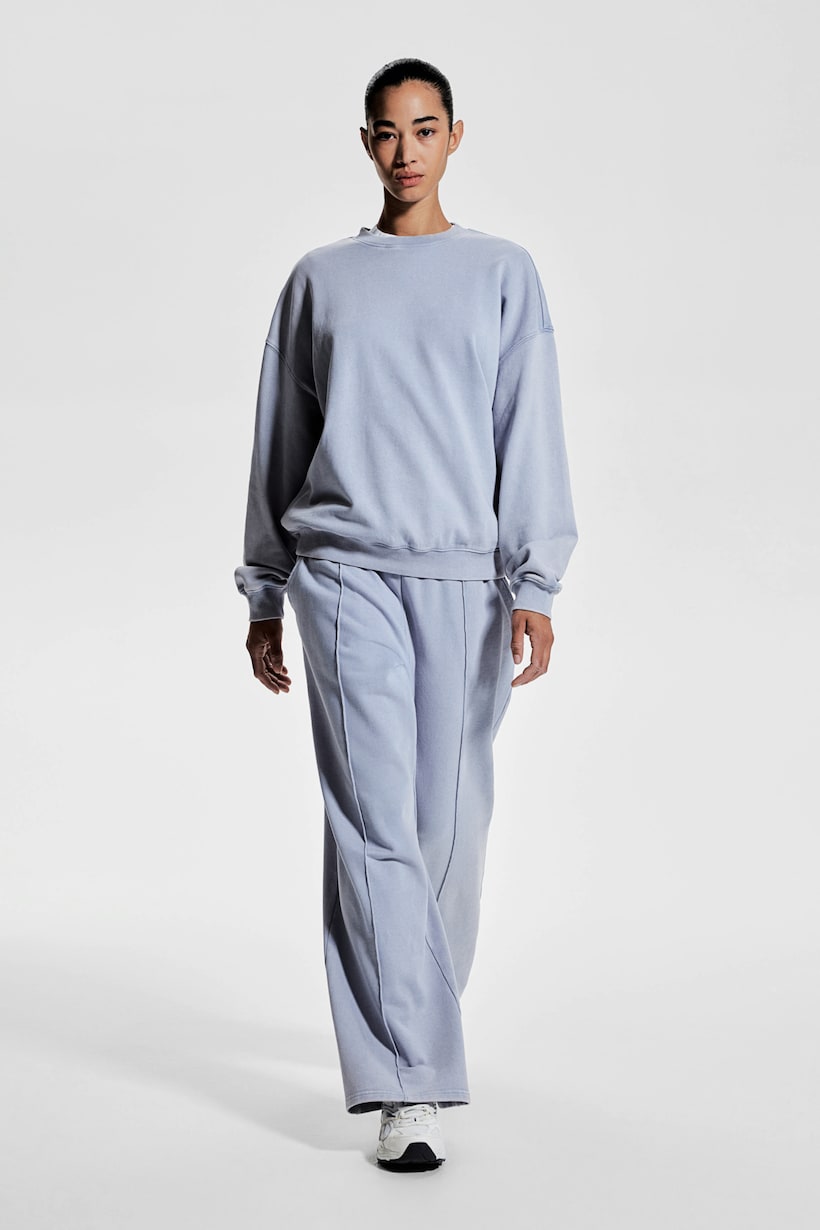 Sports sweatshirt - Blue/Move Studio - Ladies | H&M IN