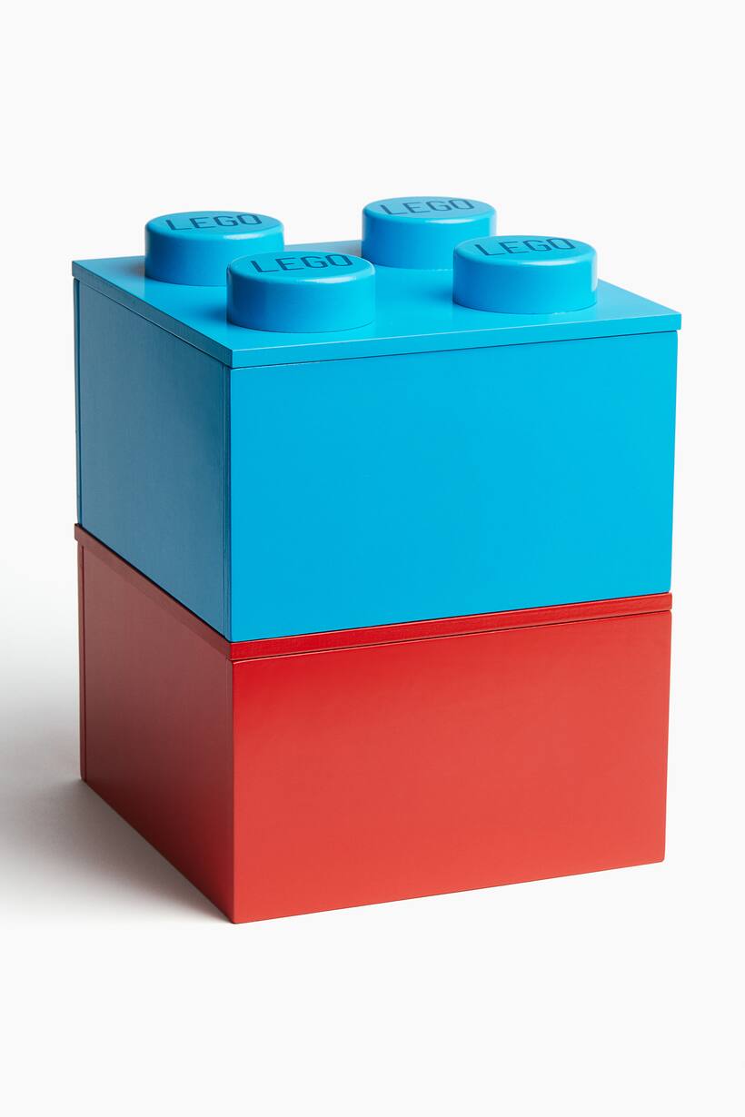 Wooden Storage Box - Red - Home All | H&M US