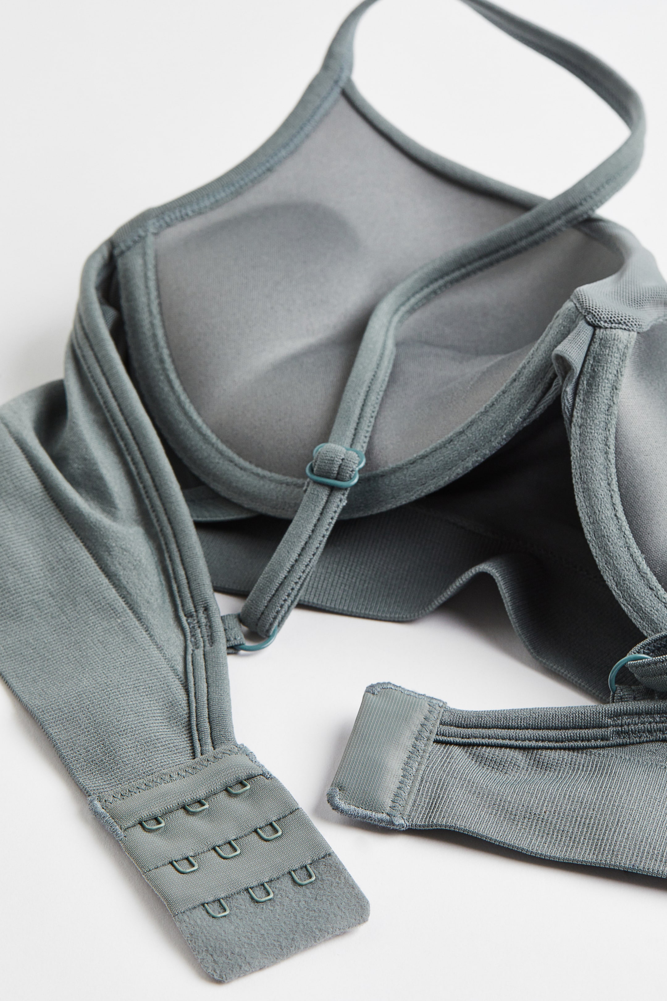 Women's Gray-green Seamless Super Push-up Bra | H&M US