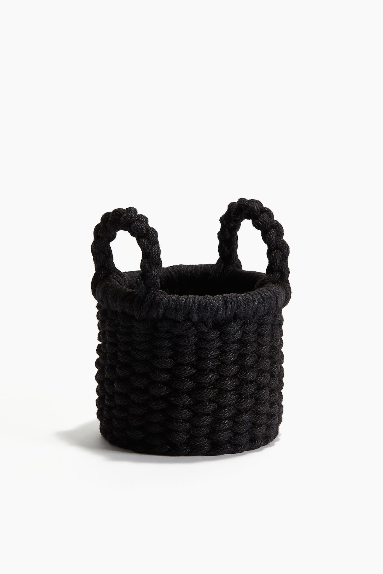 Jute storage basket - Black - Home All | H&M GB