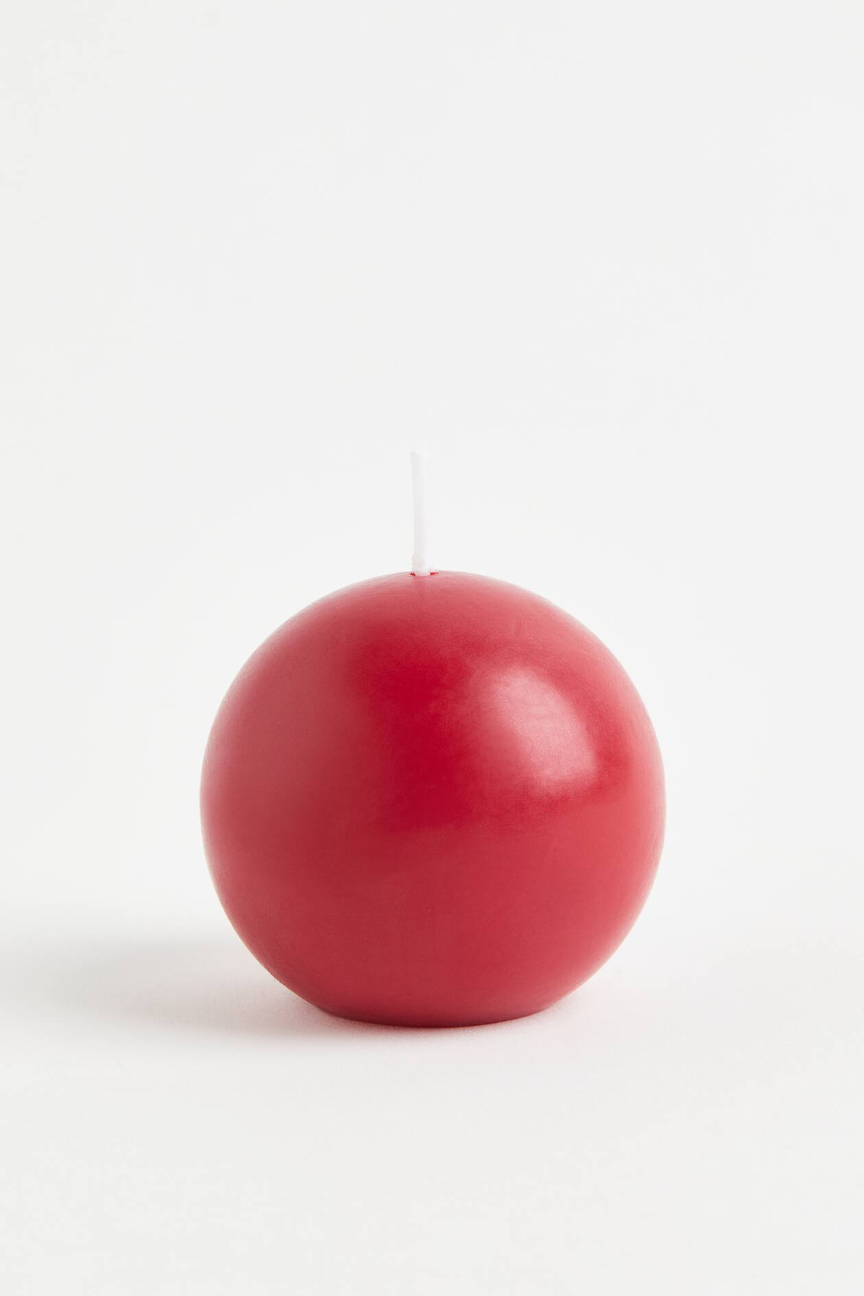 Pallon muotoinen pöytäkynttilä - Punainen - Home All | H&M FI
