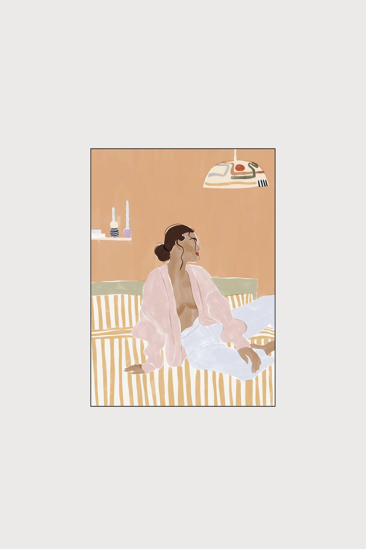 Ivy Green Illustrations - Just Let Me Chill - Mehrfarbig - Poster ...