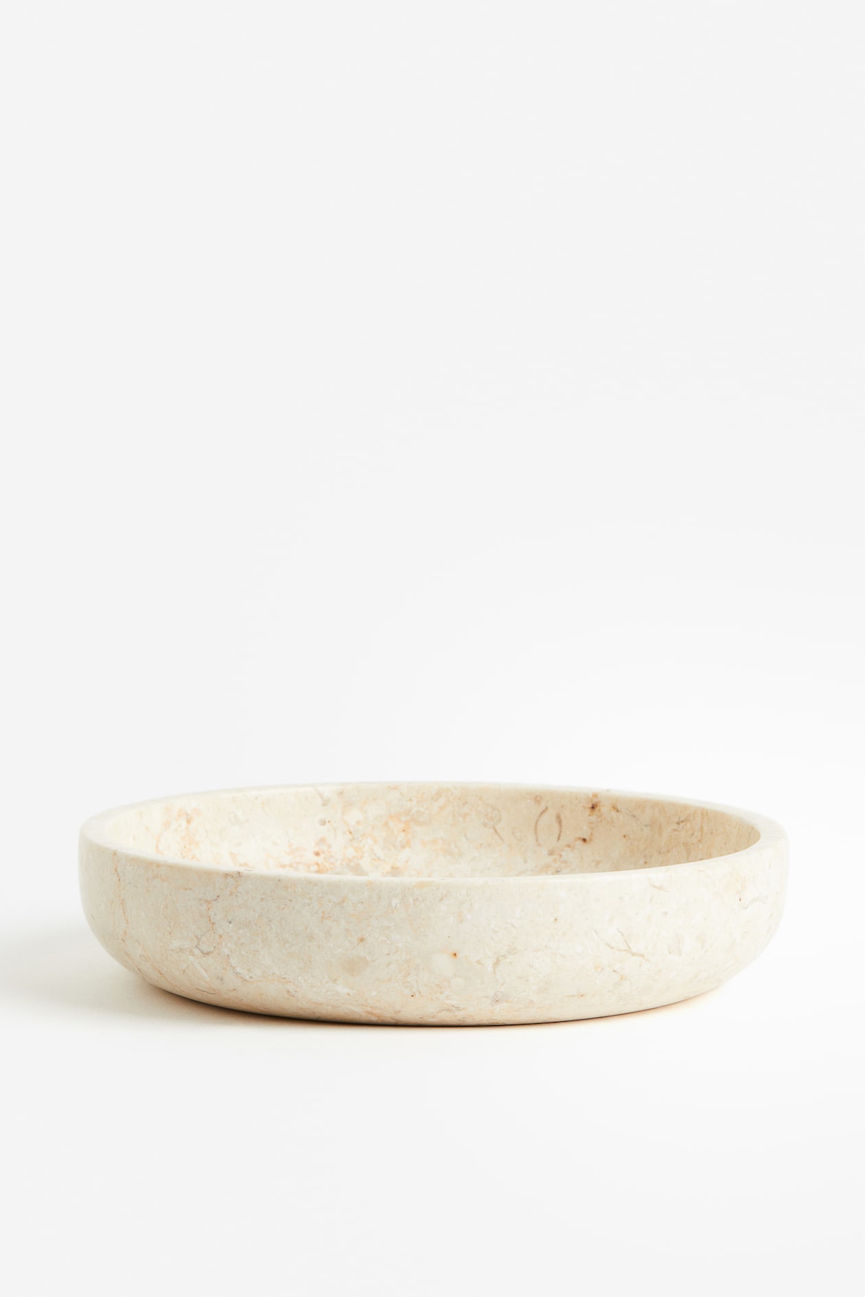 Light beige Marble Serving Bowl at H&M Home | H&M US