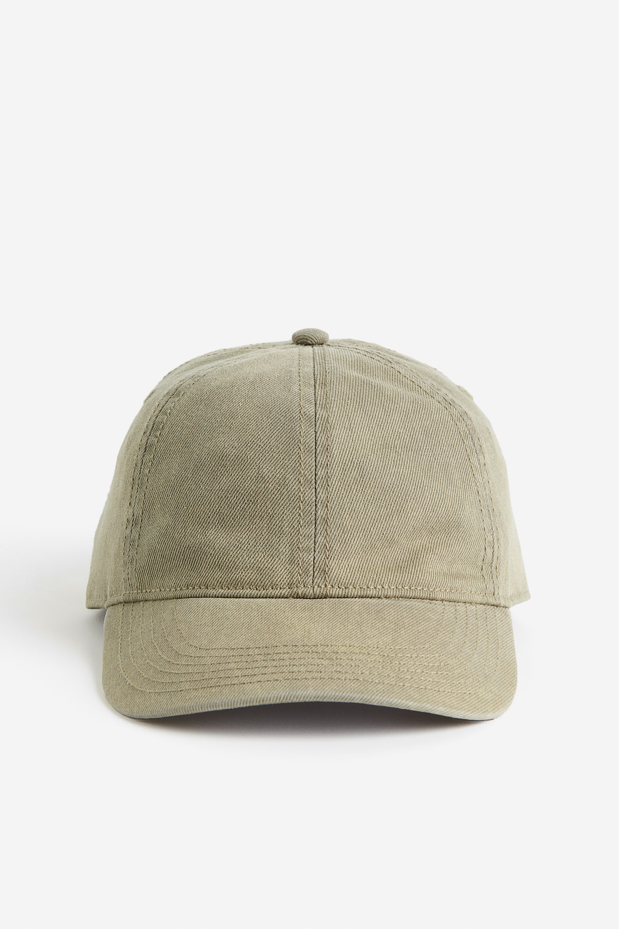 Cap aus Denim im Washed-Look - Beige - Ladies | H&M DE