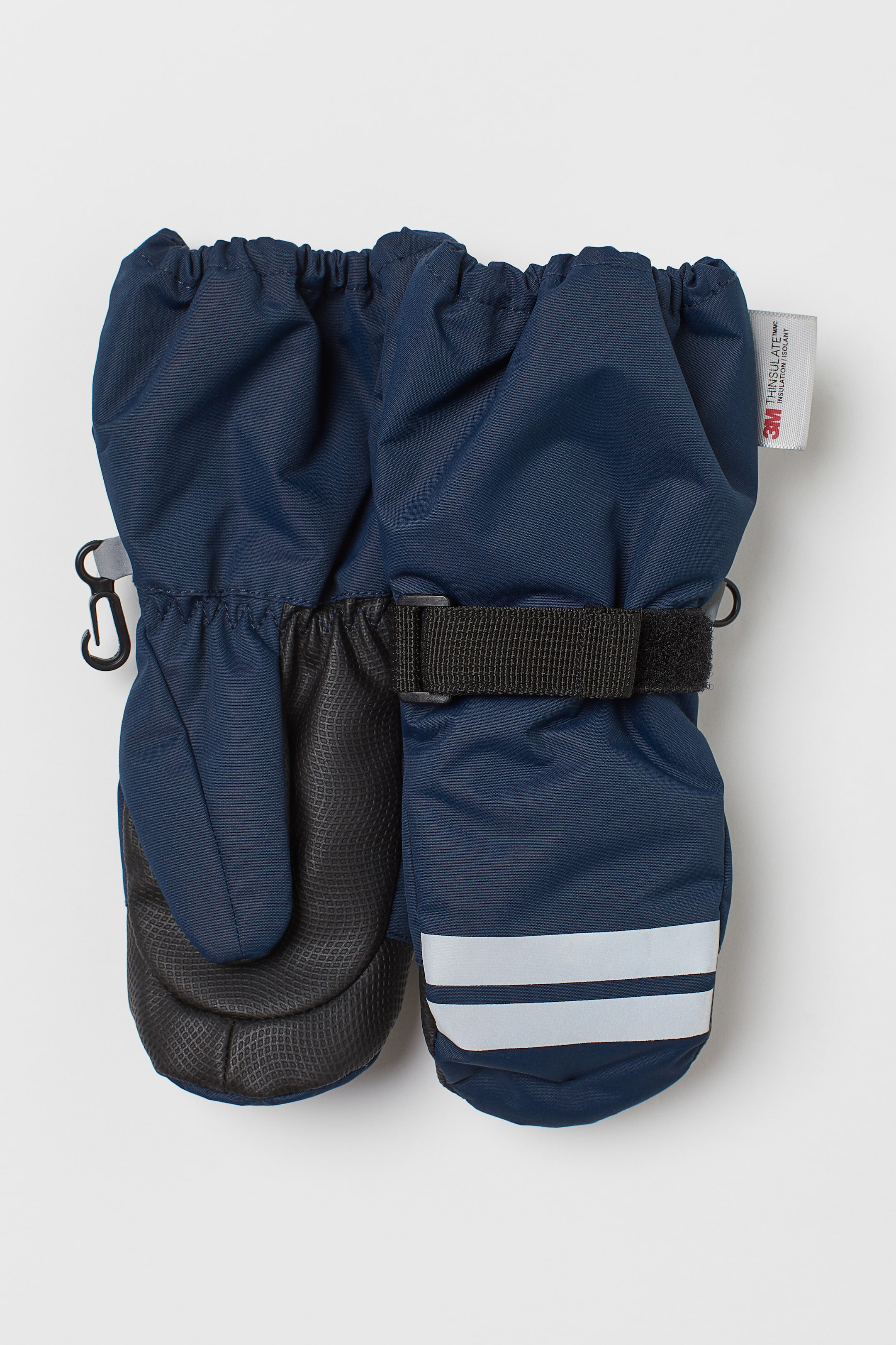 Water-repellent Ski Mittens - Dark blue - Kids | H&M CA