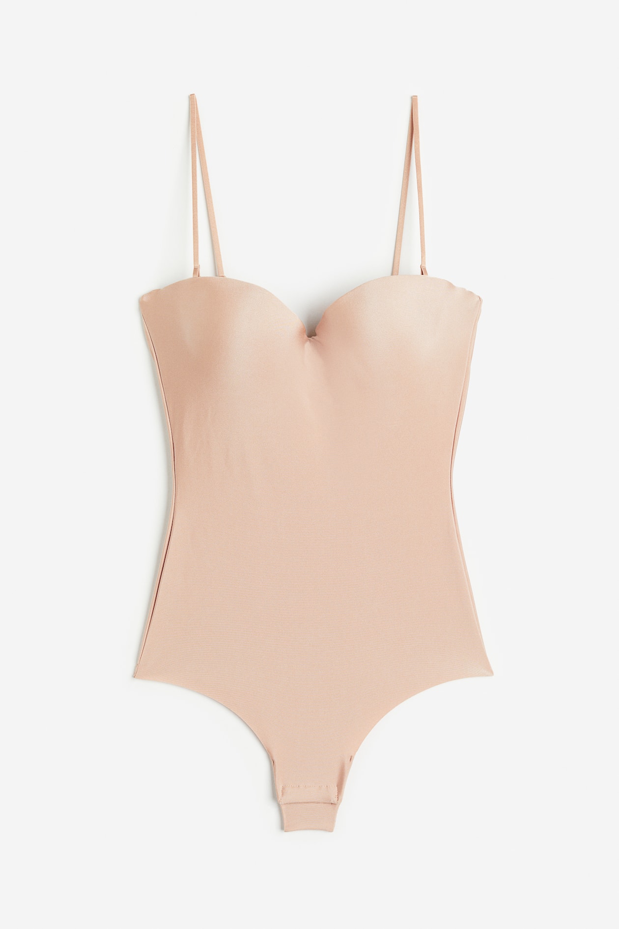 - Body invisible con ligero efecto moldeador - Beige claro - MUJER | H&M ES