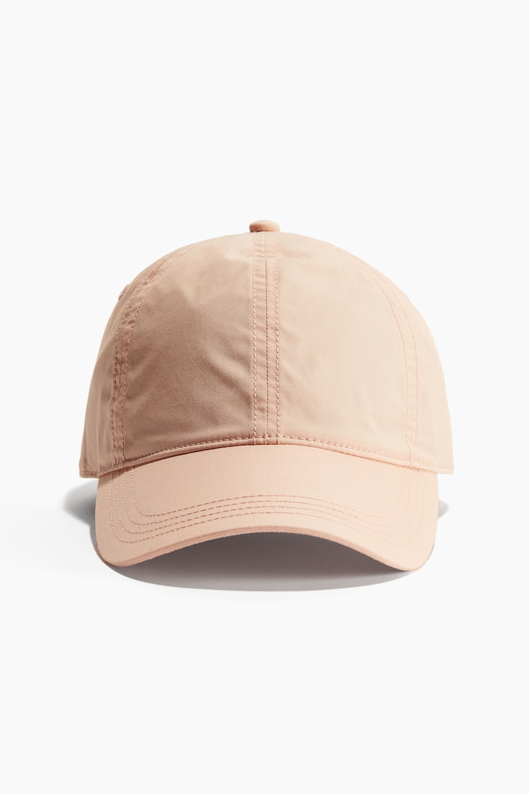 Women's Peach pink Poplin Cap | H&M US