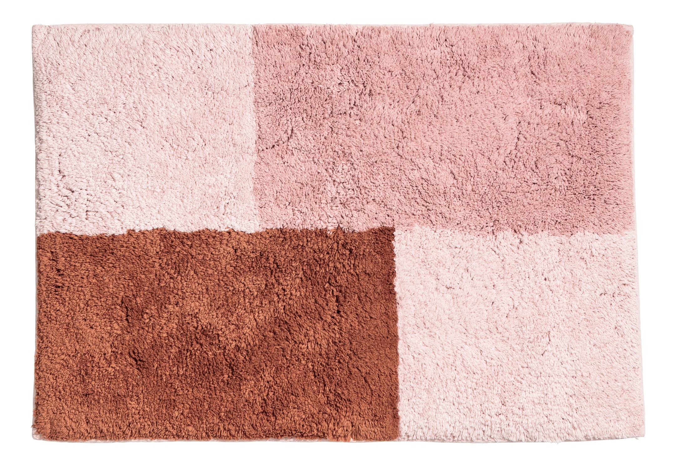 Color-block Bath Mat - Rust brown/multicolored - Home All | H&M CA