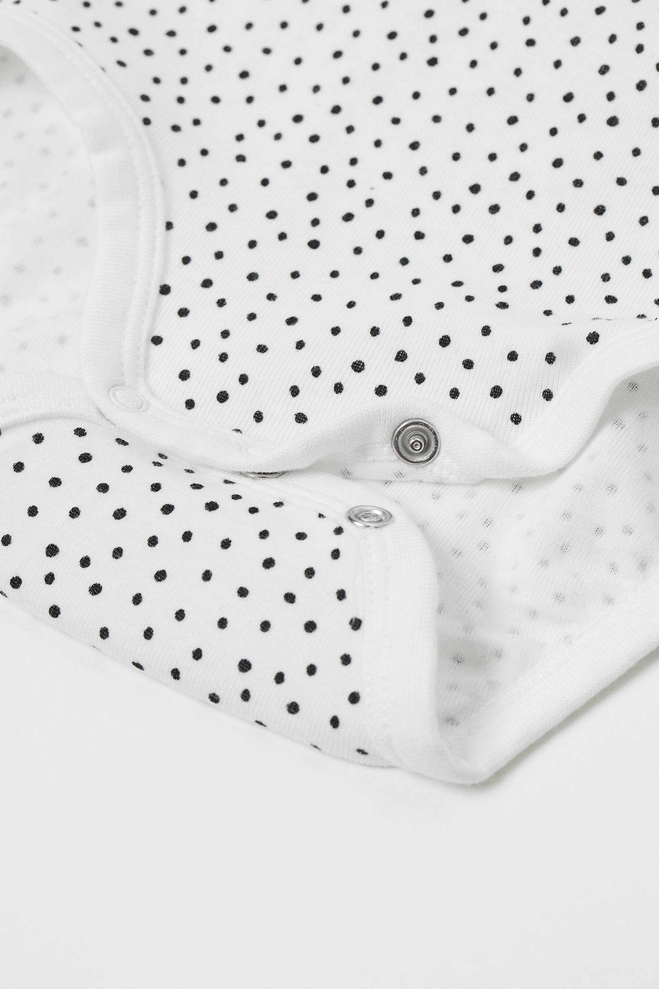 2-pack short-sleeved bodysuits - Round neck - Short sleeve - White ...